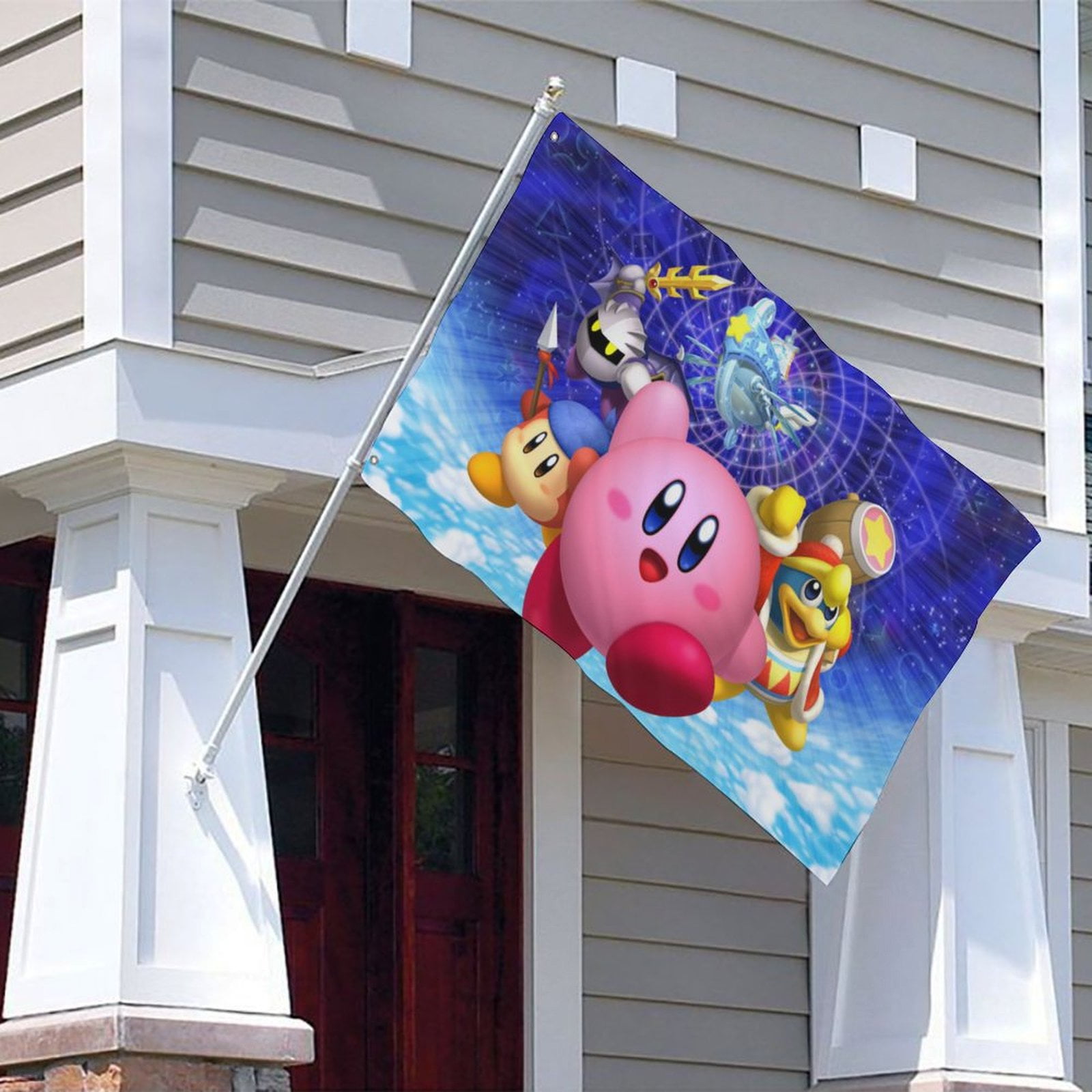 Cartoon Garden Banner - Double-Sided House Outdoor Flag for Yard And ...