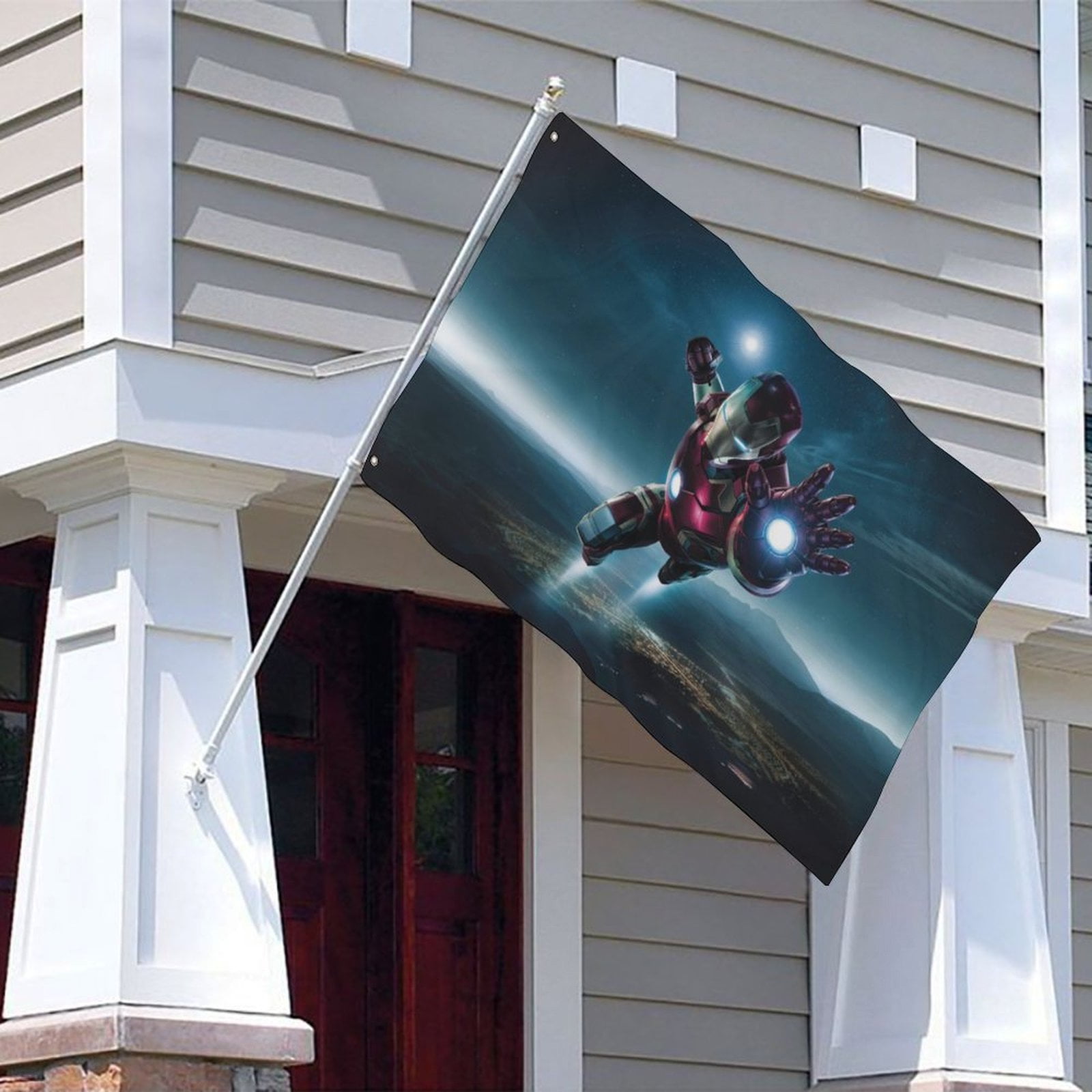 Cartoon Garden Banner - Double-Sided House Outdoor Flag for Yard And ...