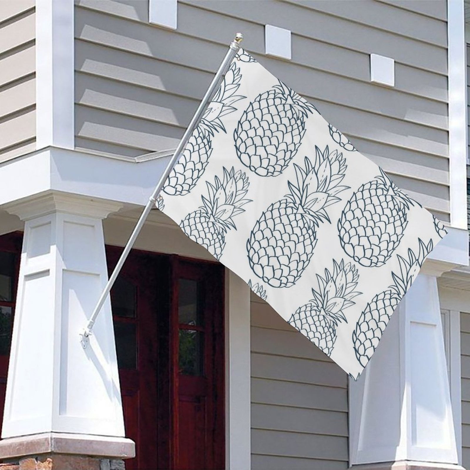 Cartoon Garden Banner - Double-Sided House Outdoor Flag for Yard And ...