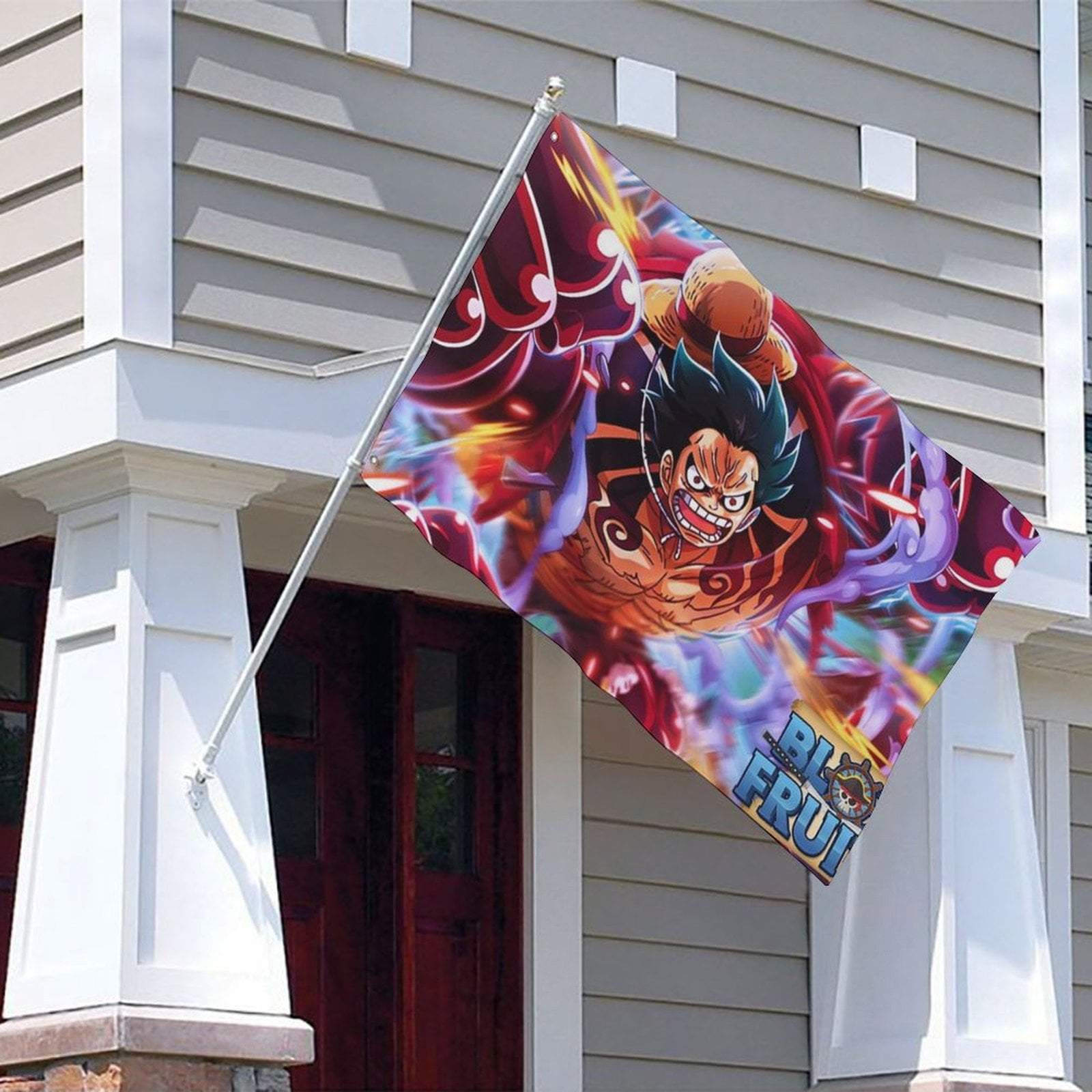 Cartoon Garden Banner - Double-Sided House Outdoor Flag for Yard And ...