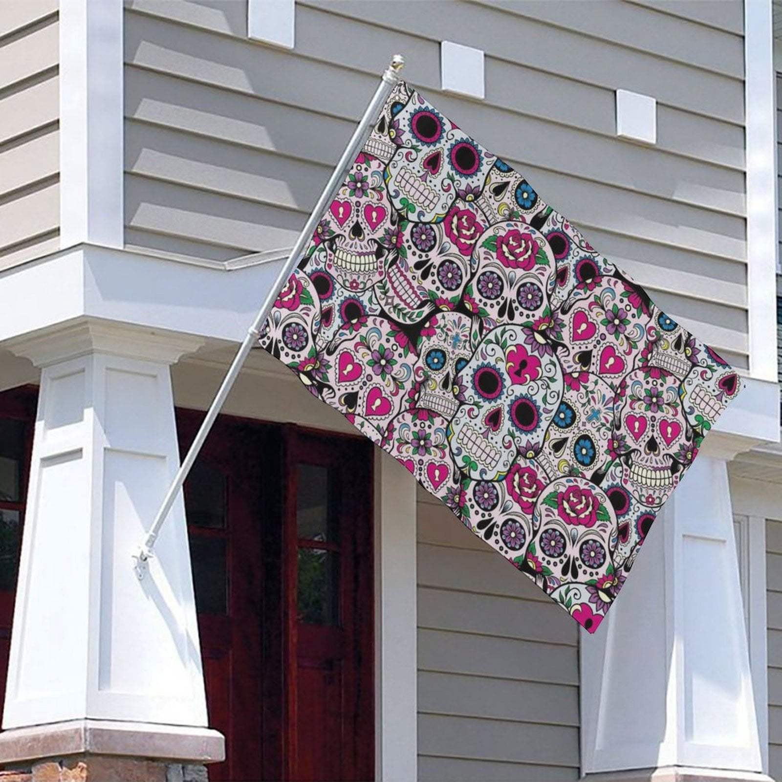 Cartoon Garden Banner - Double-Sided House Outdoor Flag for Yard And ...