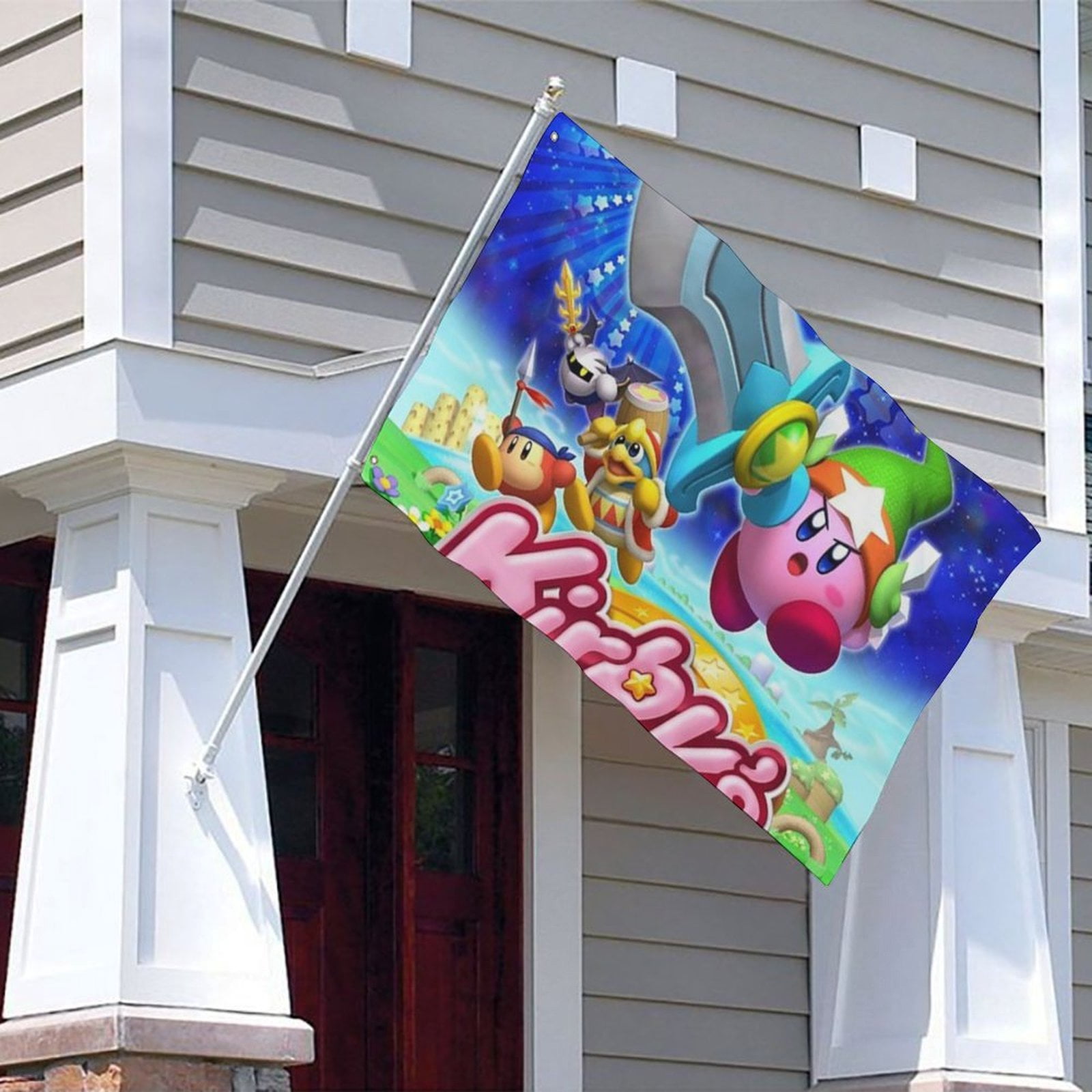 Cartoon Garden Banner - Double-Sided House Outdoor Flag for Yard And ...