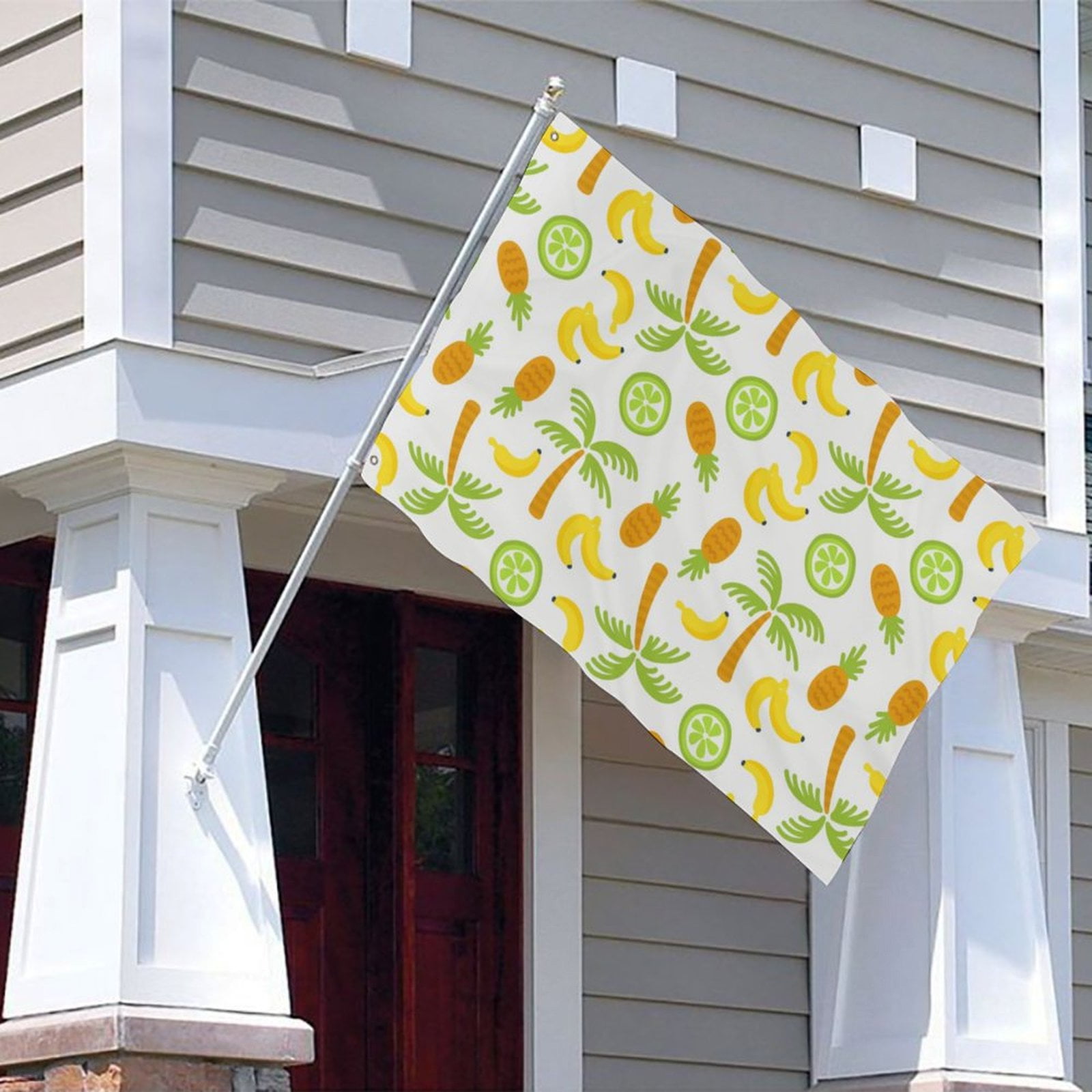 Cartoon Garden Banner - Double-Sided House Outdoor Flag for Yard And ...