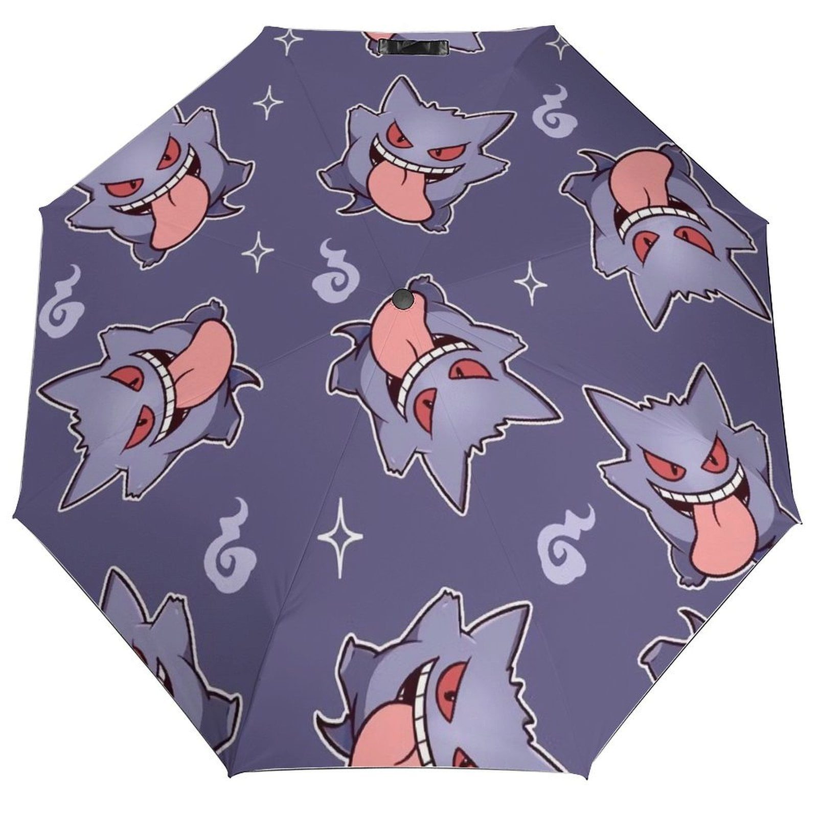 Cartoon Gengar Inverted Umbrella,Large Windproof Umbrellas for Rain ...