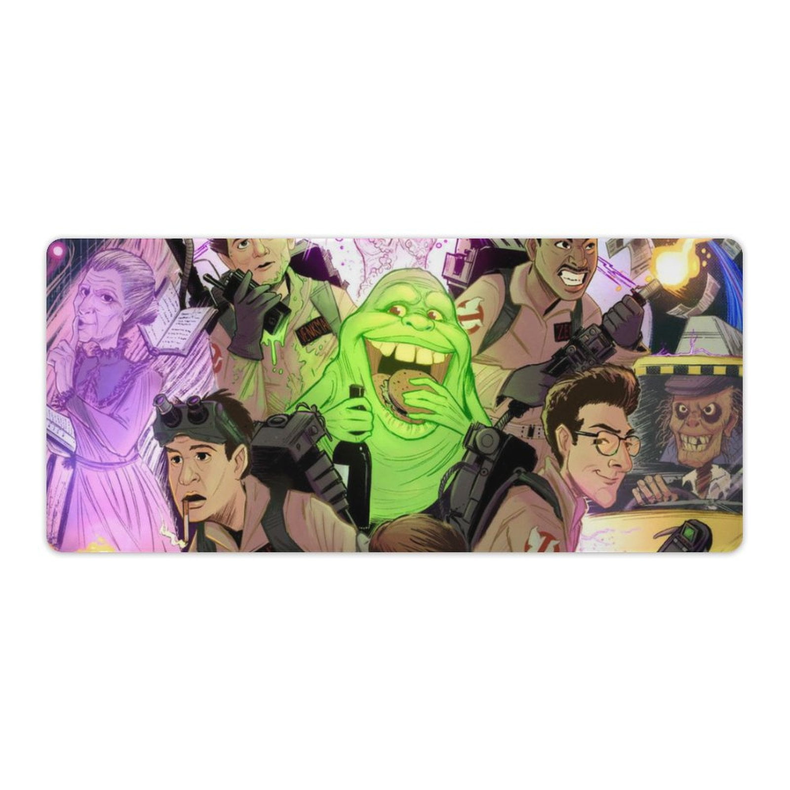 Cartoon Ghostbusters Mouse Pad Extended Gaming No-sliped Large Desk Mat ...
