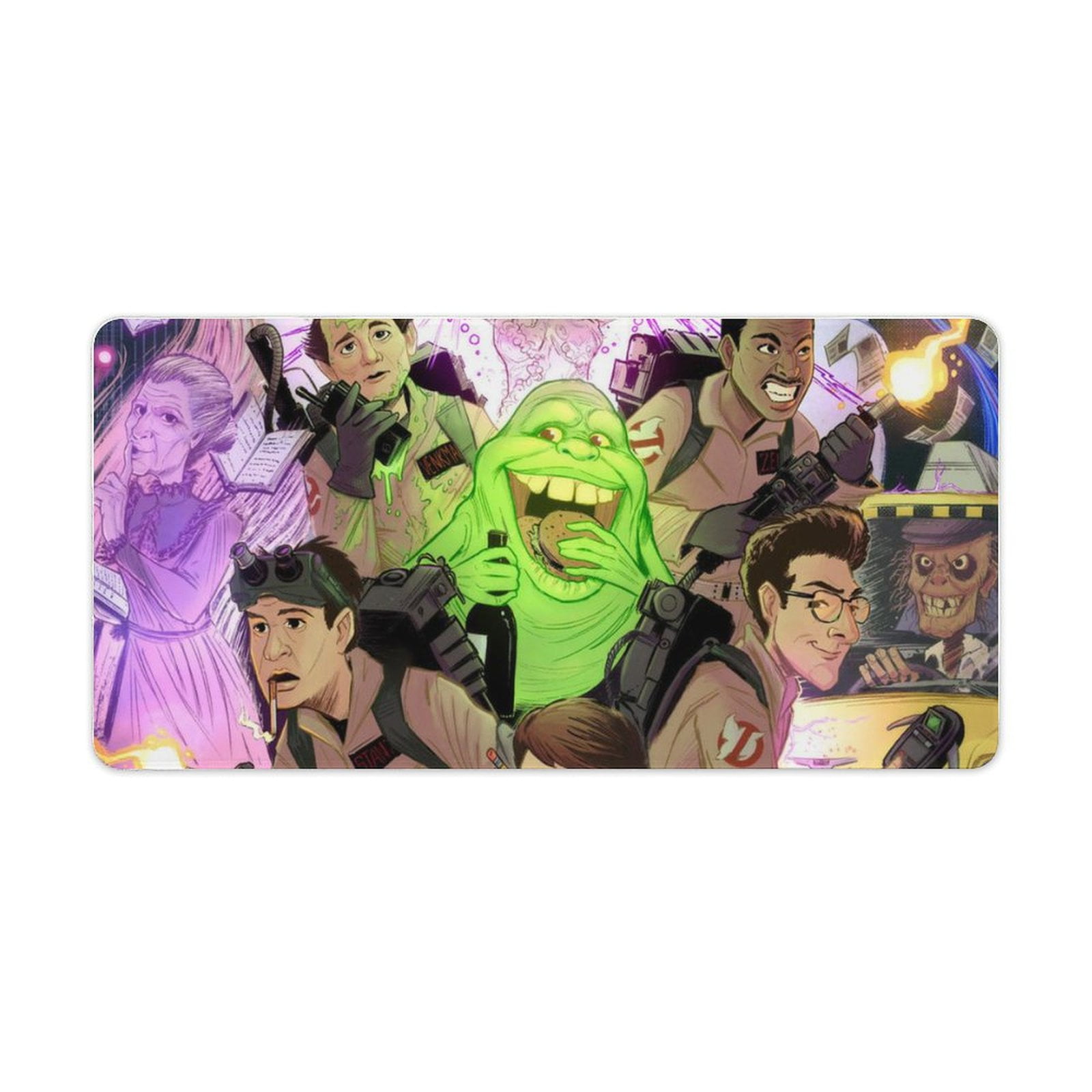Cartoon Ghostbusters Mouse Pad Extended Gaming No-sliped Large Desk Mat ...