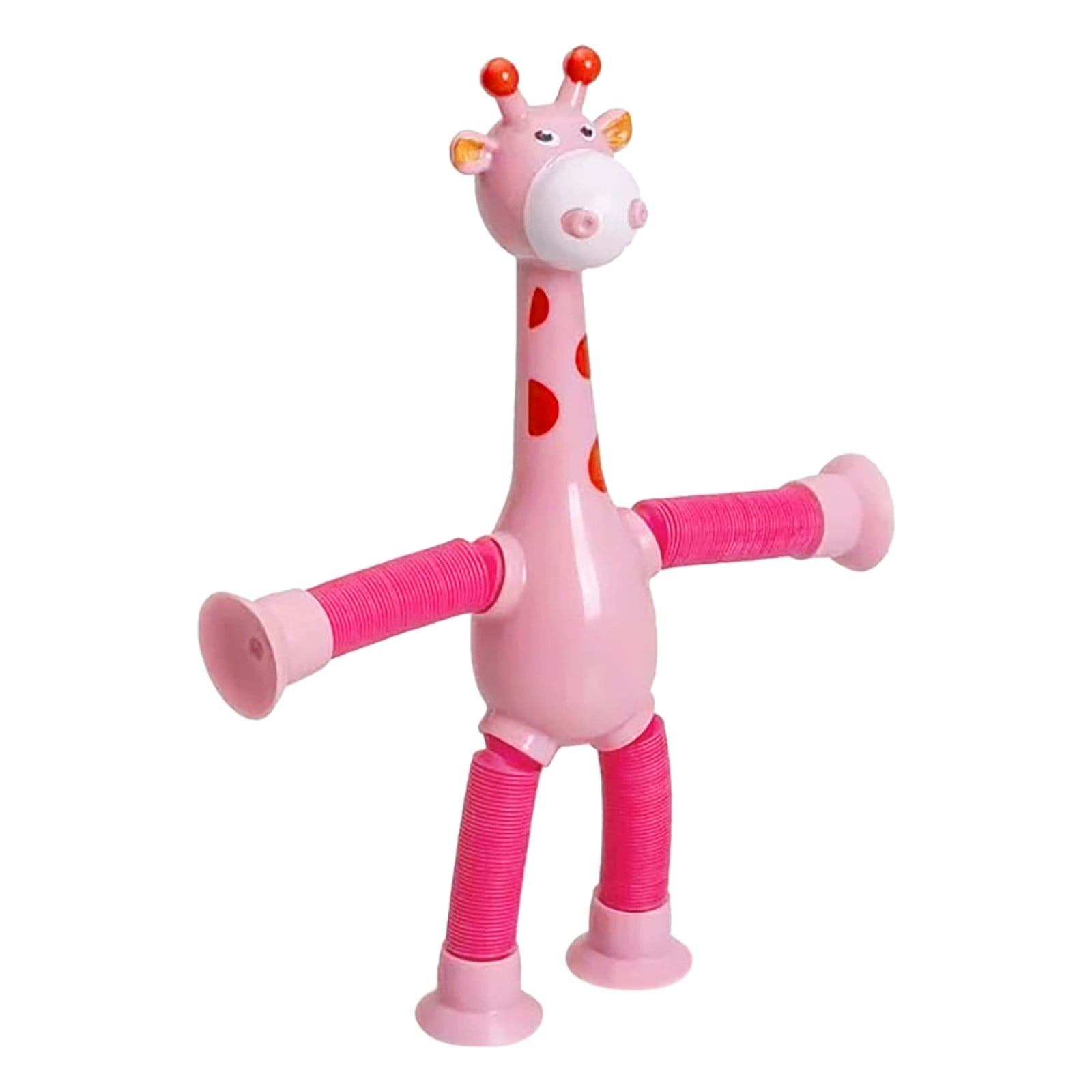 Cartoon Giraffe Suction Cup Telescopic Tube Variety Luminous Stretch ...