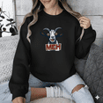 Cartoon Goat Cute Dairy Farm Animal Fun Inspired Graphic Cozy ...