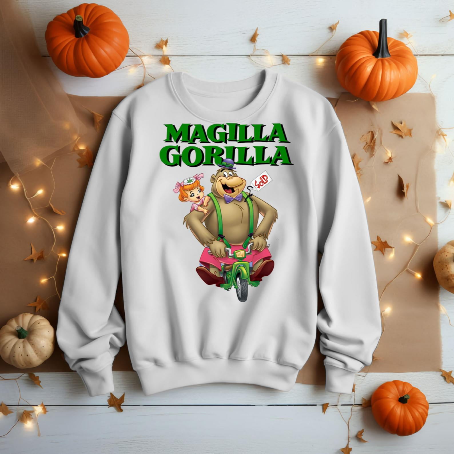 Cartoon Gorilla & Ogee Riding shirt, Classic Cartoon TV Show shirt ...