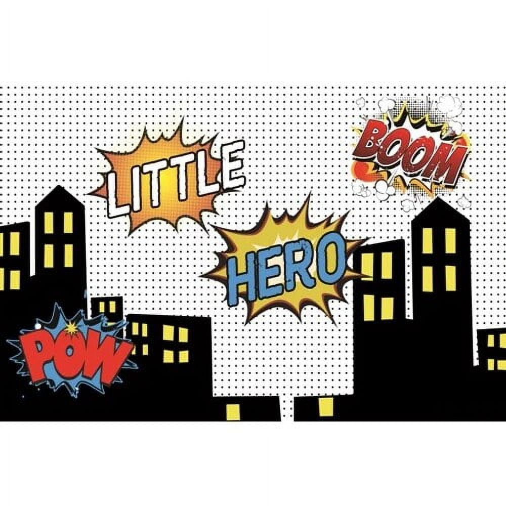 Cartoon Graffiti City Wall Superhero Portrait Scene Photography ...
