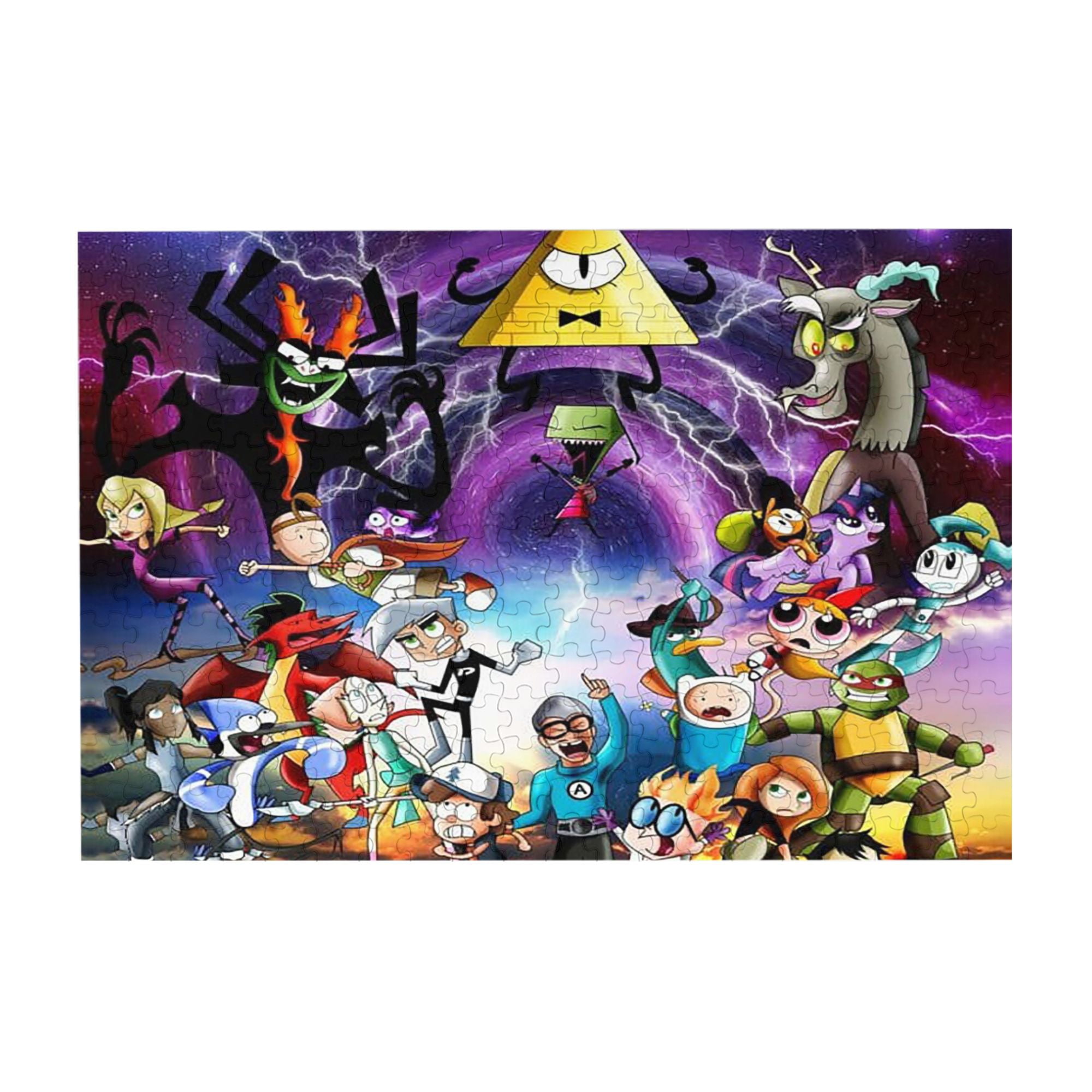 Cartoon Gravity Falls Games Wooden Jigsaw Puzzle For Adults 300 Piece ...