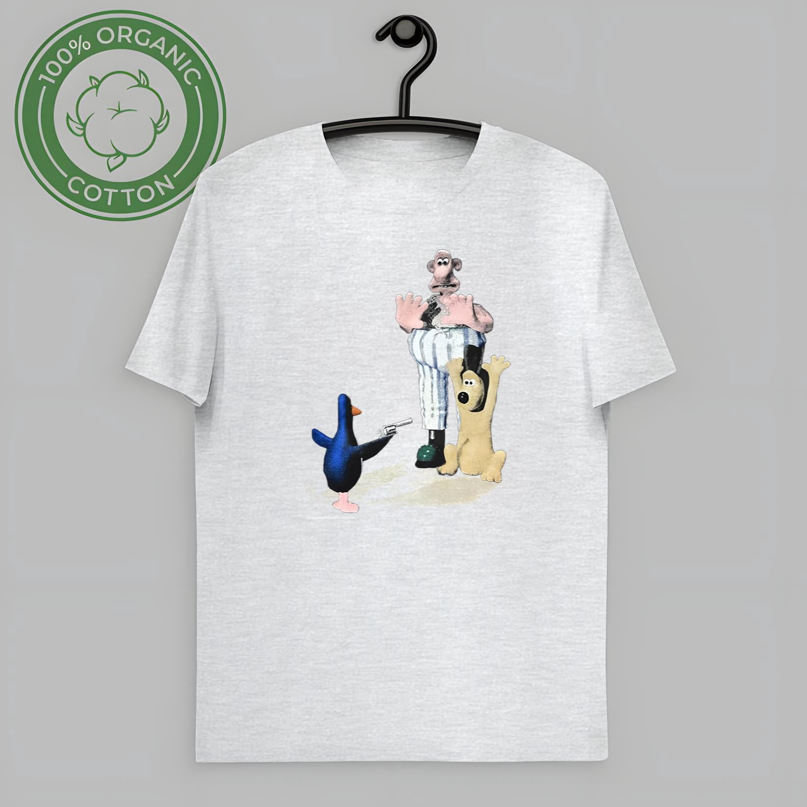 Cartoon Gromit Graphic Tee - Funny Bird Design Shirt - Walmart.com