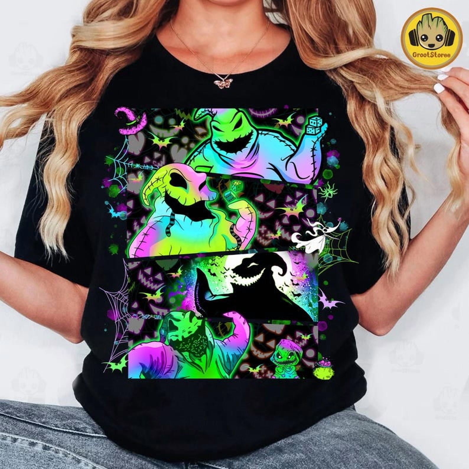 Cartoon Halloween Nightmare Shirt, Preppy Coquette Shirt, Spooky Season ...