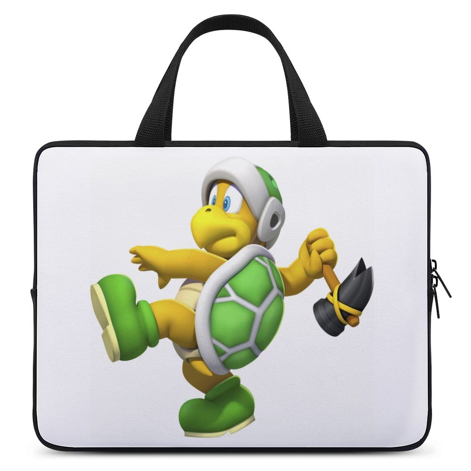 Cartoon Hammer Bro 15 Inch Laptop Bag,Expandable Computer Bag Laptop ...