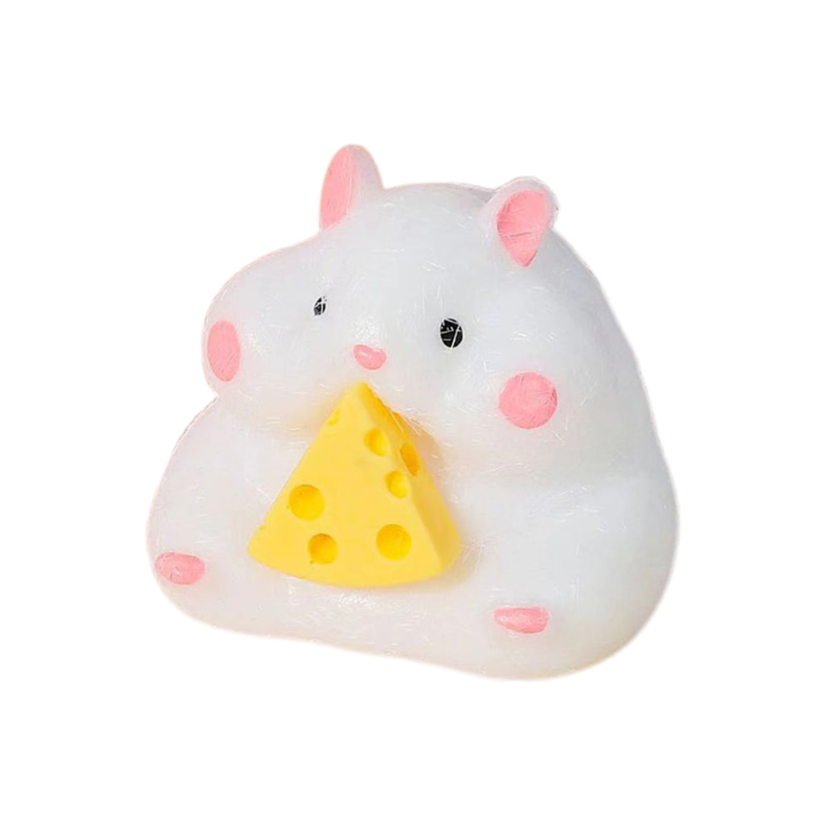 Cartoon Hamster Squeeze Toy Banana-Shaped Sensory Stress Relief Ball ...
