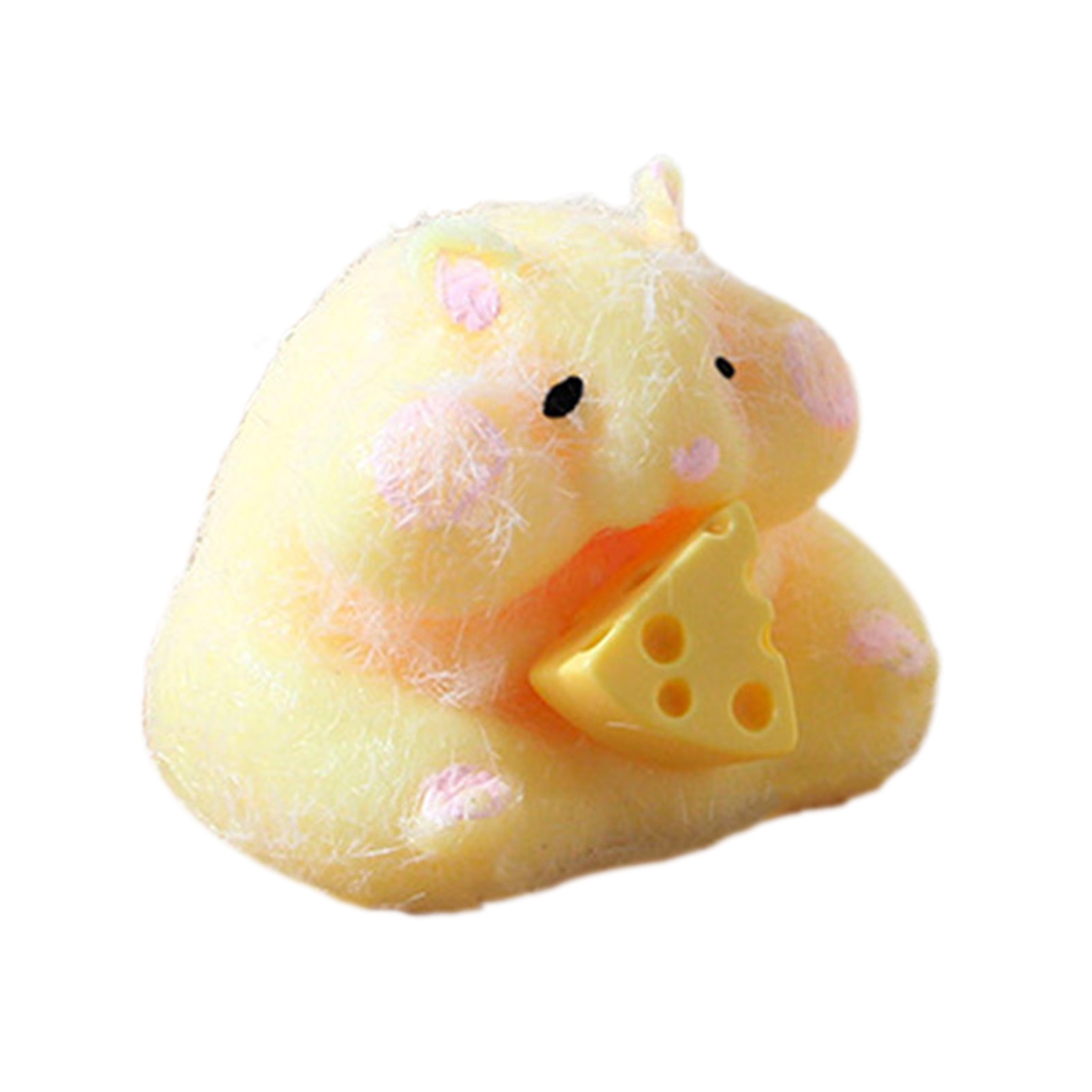 Cartoon Hamster Squeeze Toy Banana-Shaped Sensory Stress Relief Ball ...