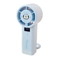 Cartoon Handheld Fan, 5-Speed Rechargeable Mini Fan, Cute Pattern USB ...