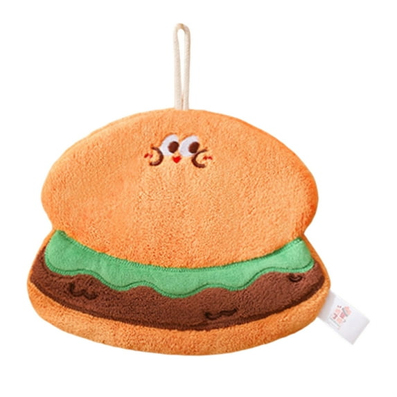 Cartoon Hanging Hand Towel，Three Layer Thick Absorbent Kitchen Towel ...