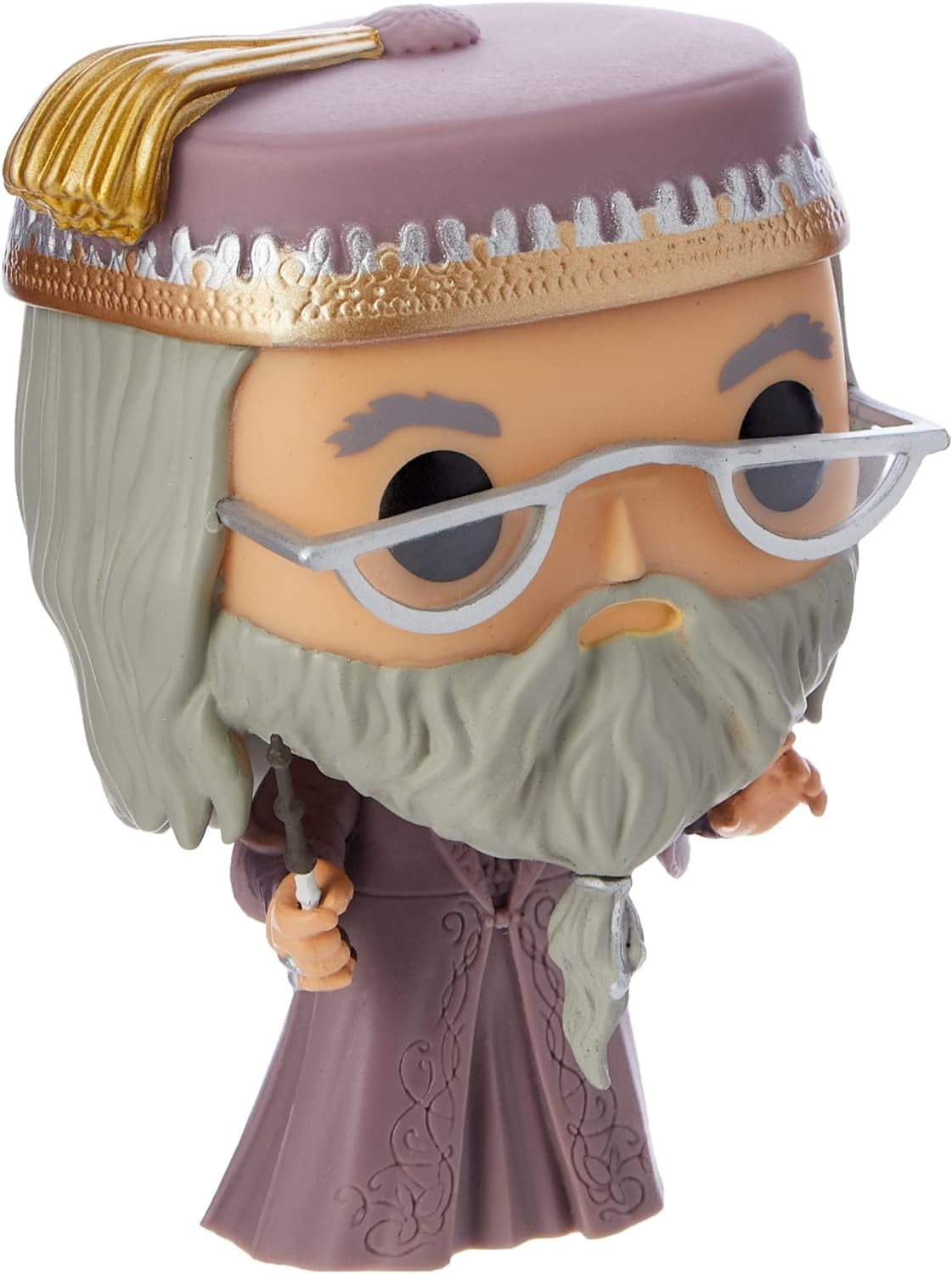 Cartoon Harry Potter - Albus Dumbledore with Wand! Vinyl Figure ...