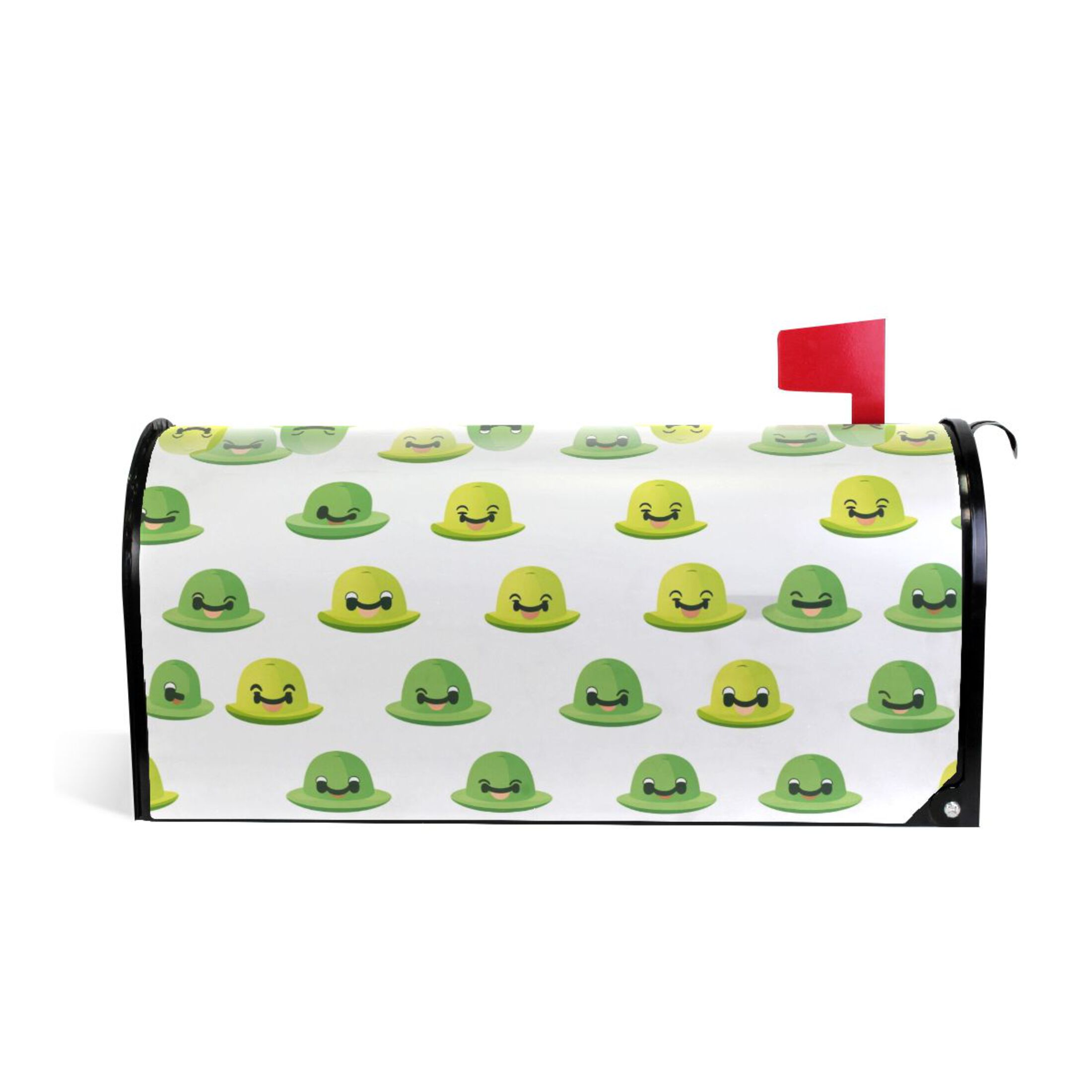Cartoon Hats Magnetic Mailbox Covers 21" X 18" Post Letter Box Wraps ...