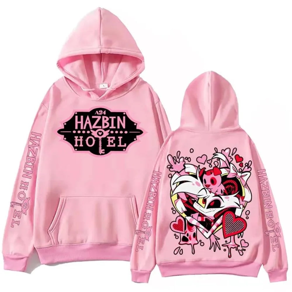 Cartoon Hazbin Hotel El Angel Dust Man Woman Sweatshirt Clothing Long ...