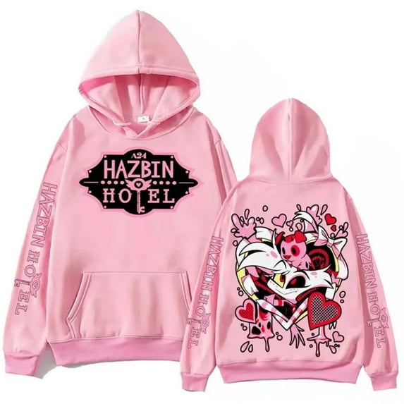 Cartoon Hazbin Hotel El Angel Dust Man Woman Sweatshirt Clothing Long ...