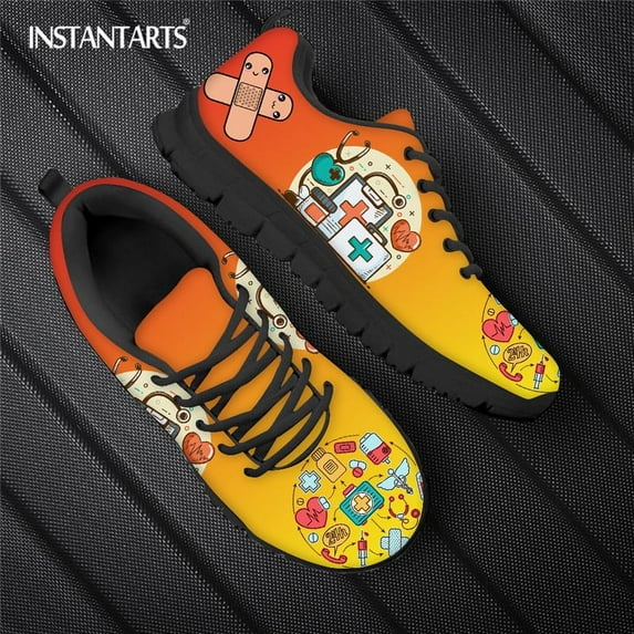 Cartoon Health Nursing Luxury Designer Shoes Casual Flat Shoes For ...