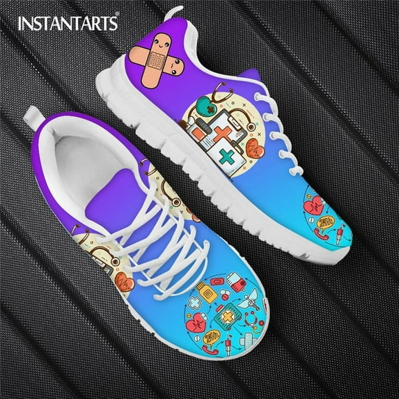 Cartoon Health Nursing Luxury Designer Shoes Casual Flat Shoes For ...