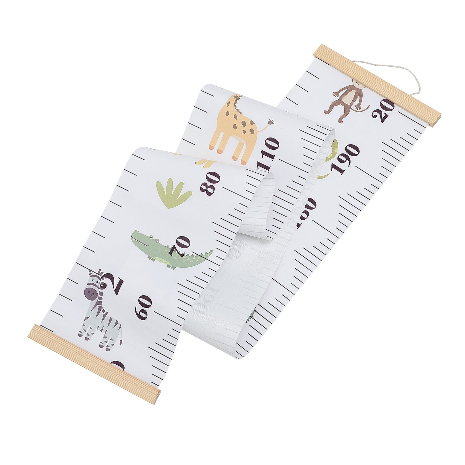Cartoon Height Ruler Hanging Measurement Wall Chart Kids Nursery ...