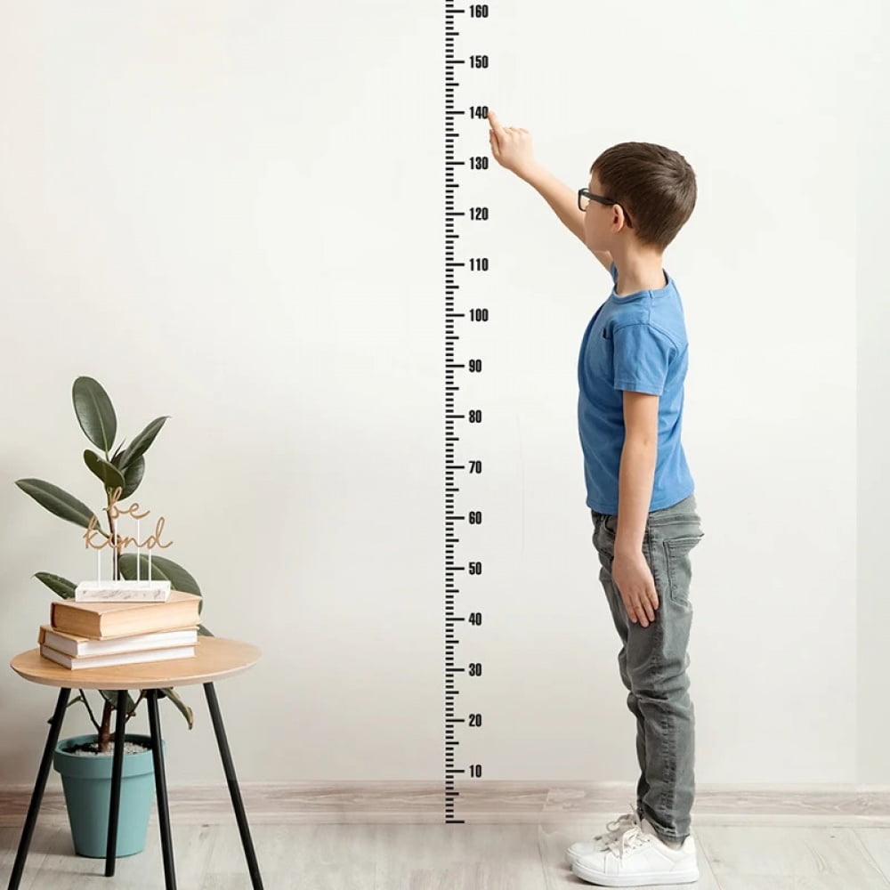 Cartoon Height Scale Wall Sticker Creative Measure Height Children ...