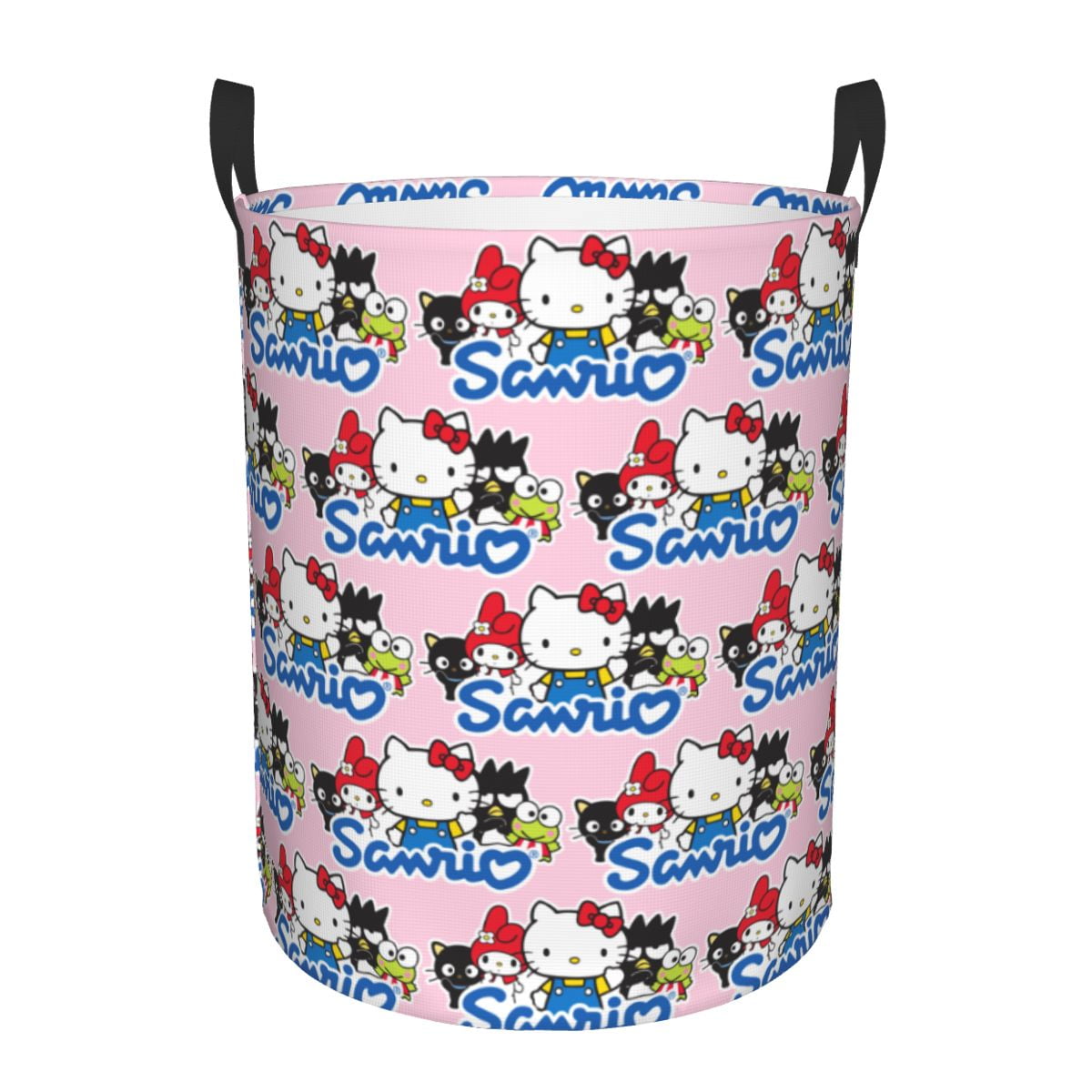 Cartoon Hello Kit-ty Laundry Basket Foldable Clothes Toy Hamper Storage ...
