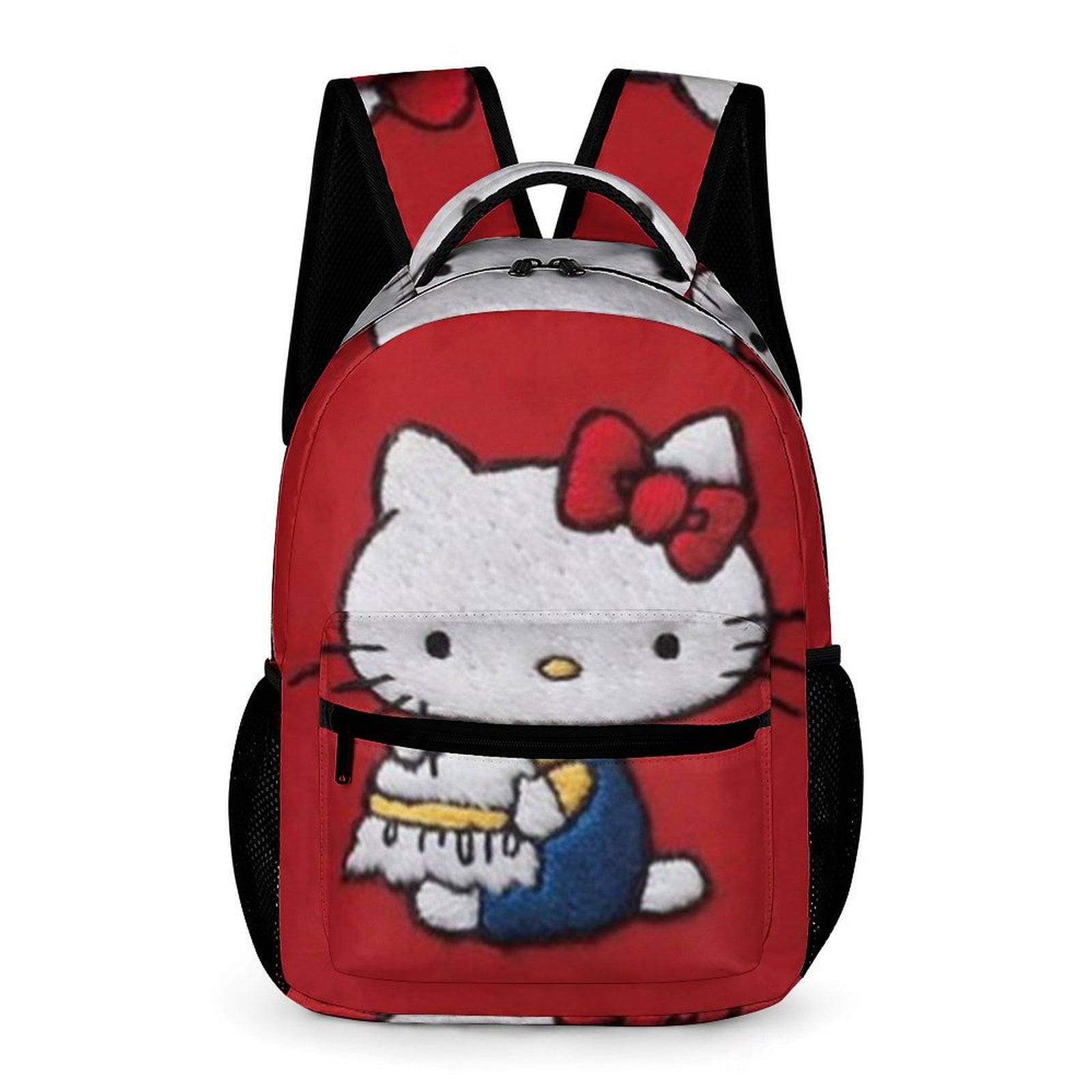 Cartoon Hello Kitty Backpack Bookbag Backpack with Padded Straps ...