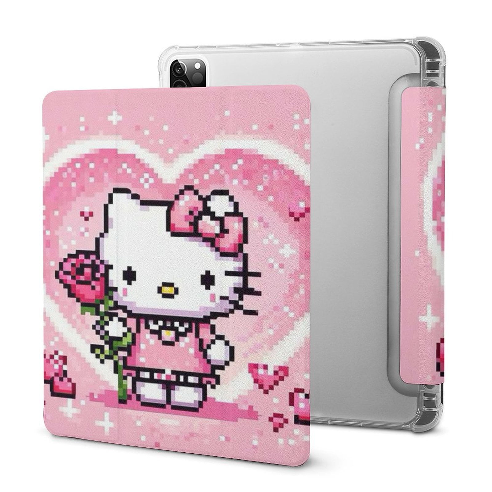 Cartoon Hello Kitty Case for iPad IPAD Pro 2021 （11in） Girly Anime ...