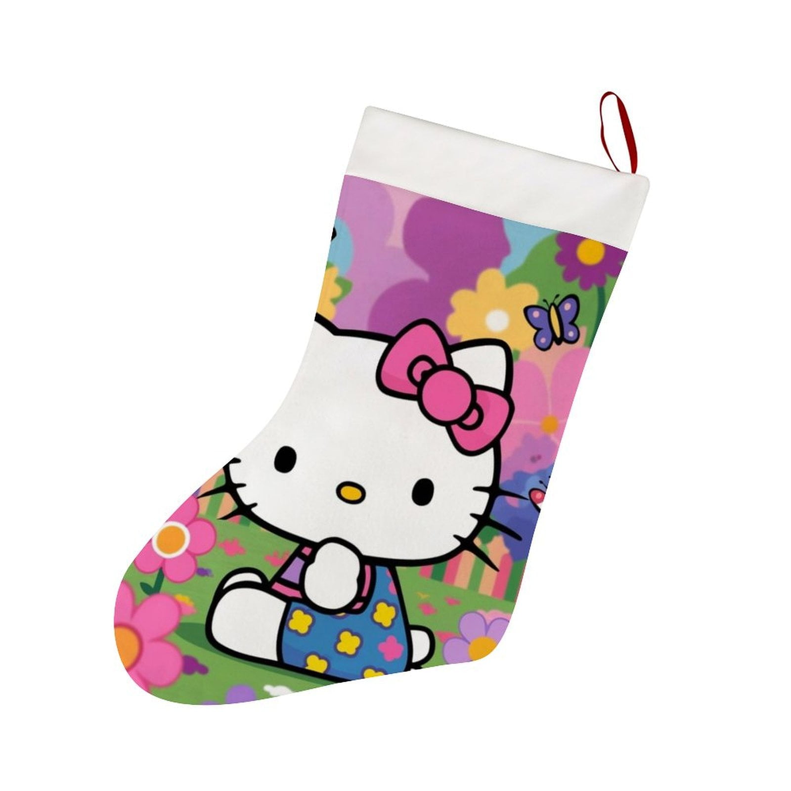 Cartoon Hello Kitty Christmas Stockings 1Pcs Pink Cute Gorgeous ...