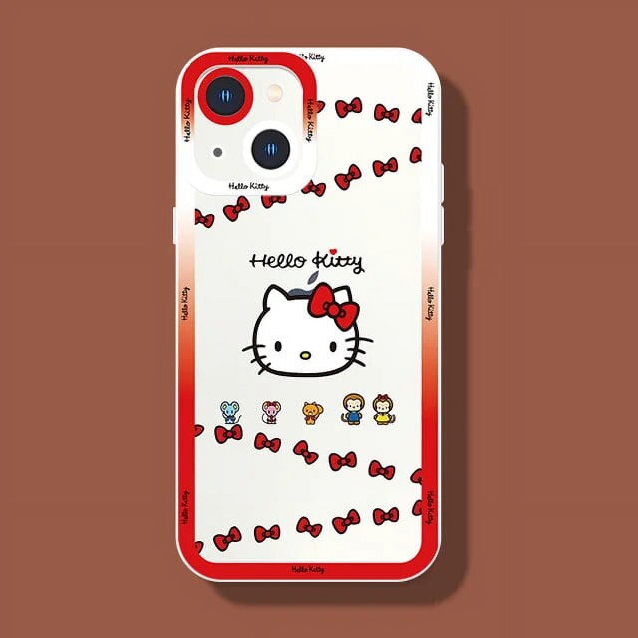 Cartoon Hello Kitty Cute Phone Case For iPhone 14 13 12 mini 11 Pro Max ...