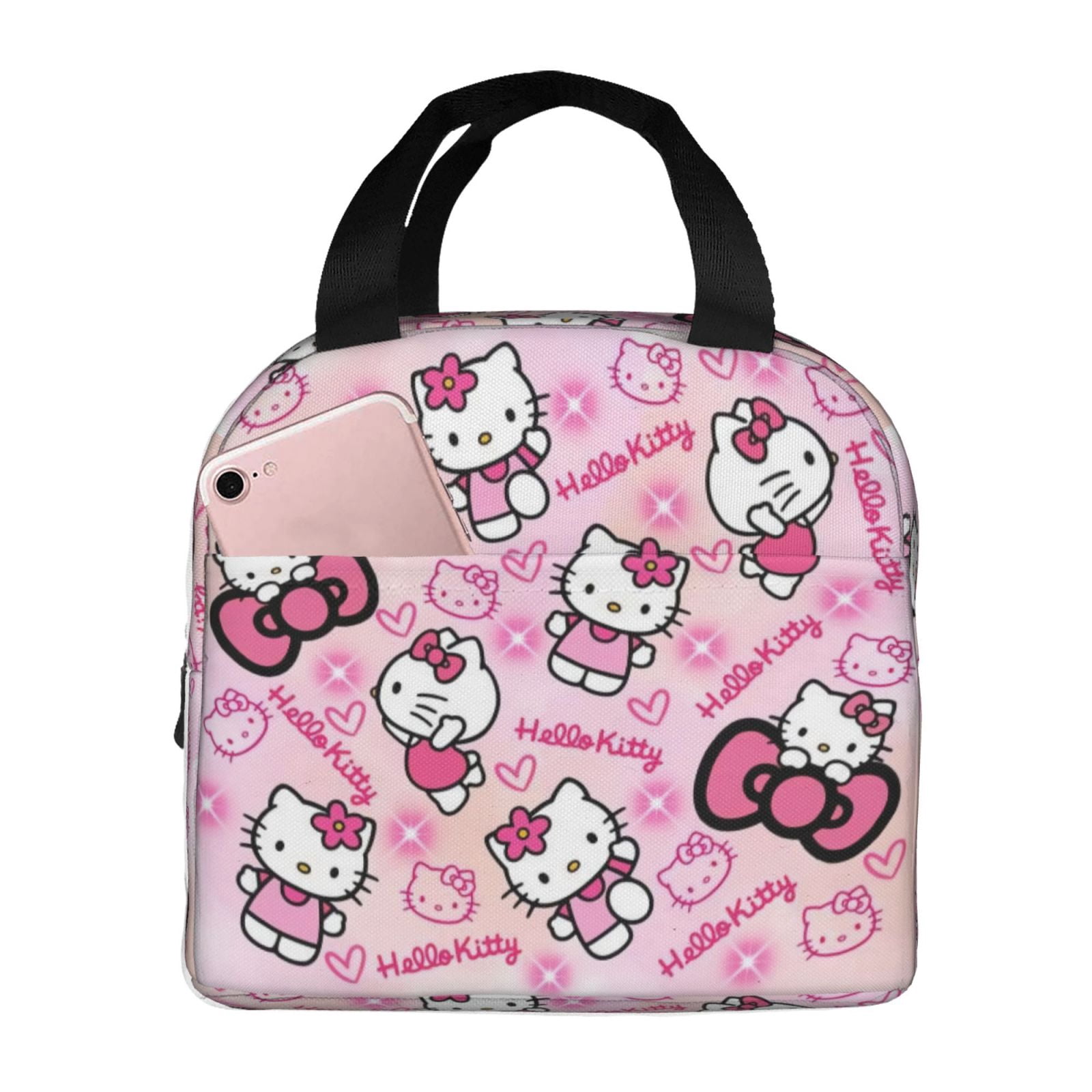 Cartoon Hello Kitty Lunch Box for Women & Men Adult Insulated Lunch Bag ...