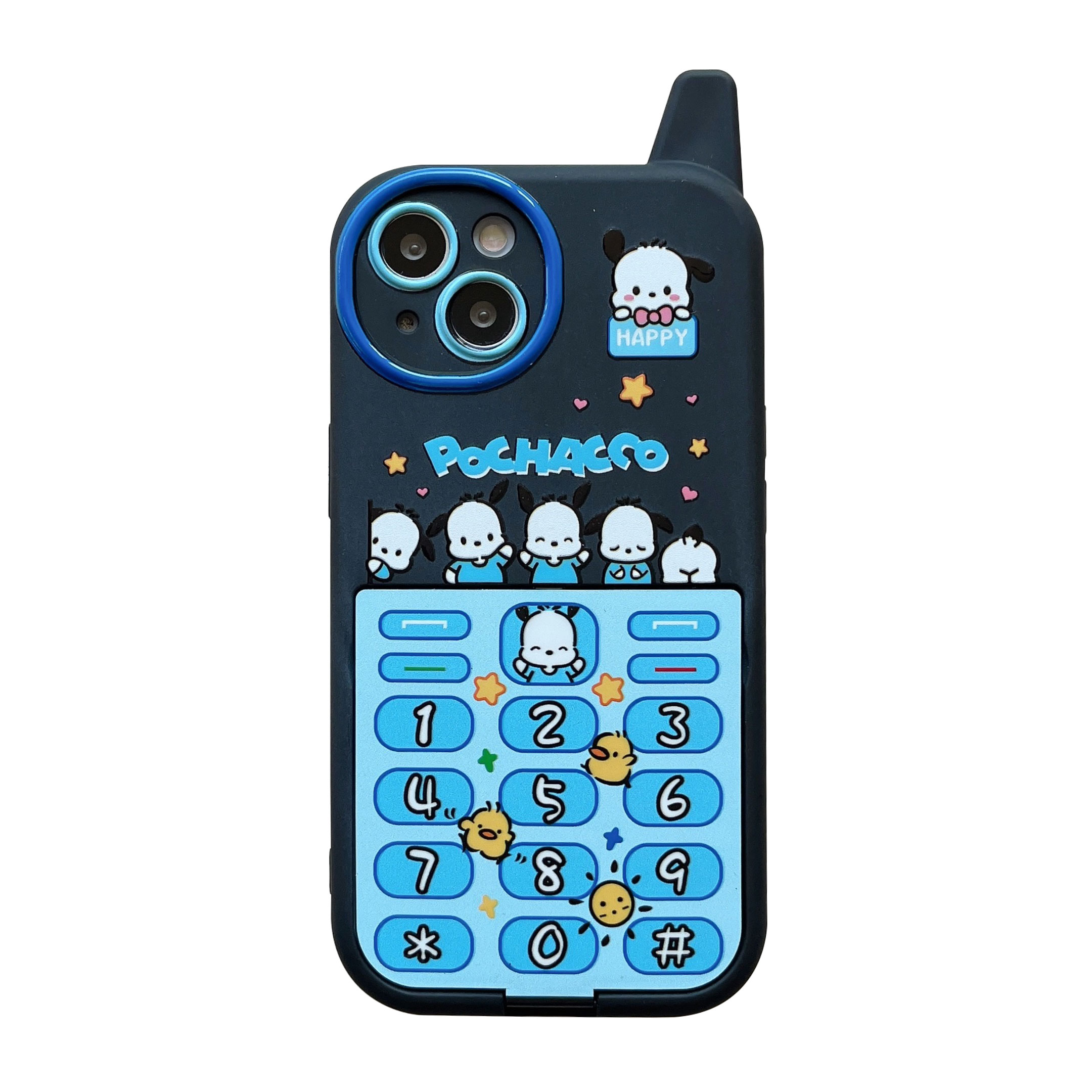 Cartoon Hello Kitty New Style Pink Retro Phone Shape Cases for iPhone ...