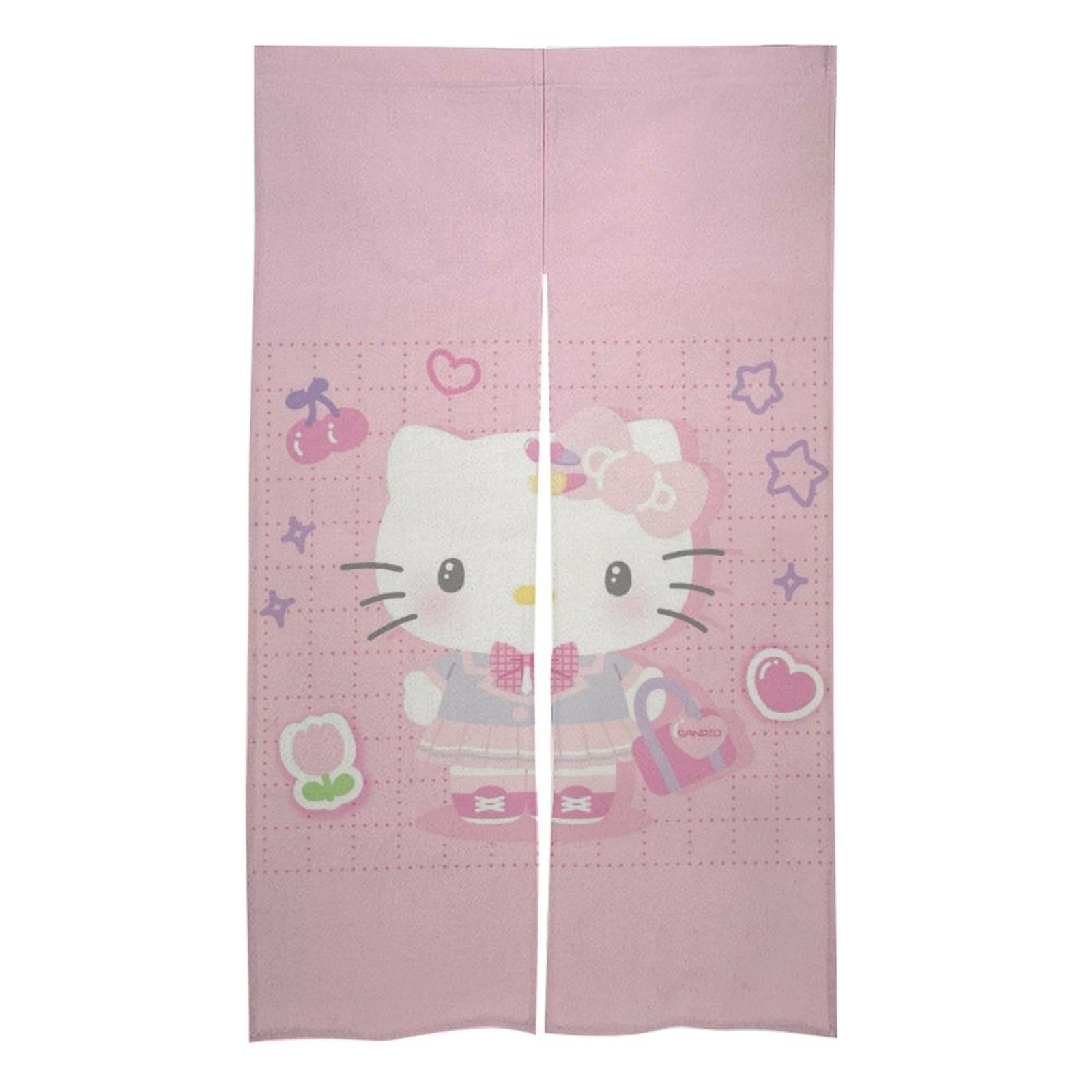 Cartoon Hello Kitty door curtain cute Hello Kitty partition curtain ...