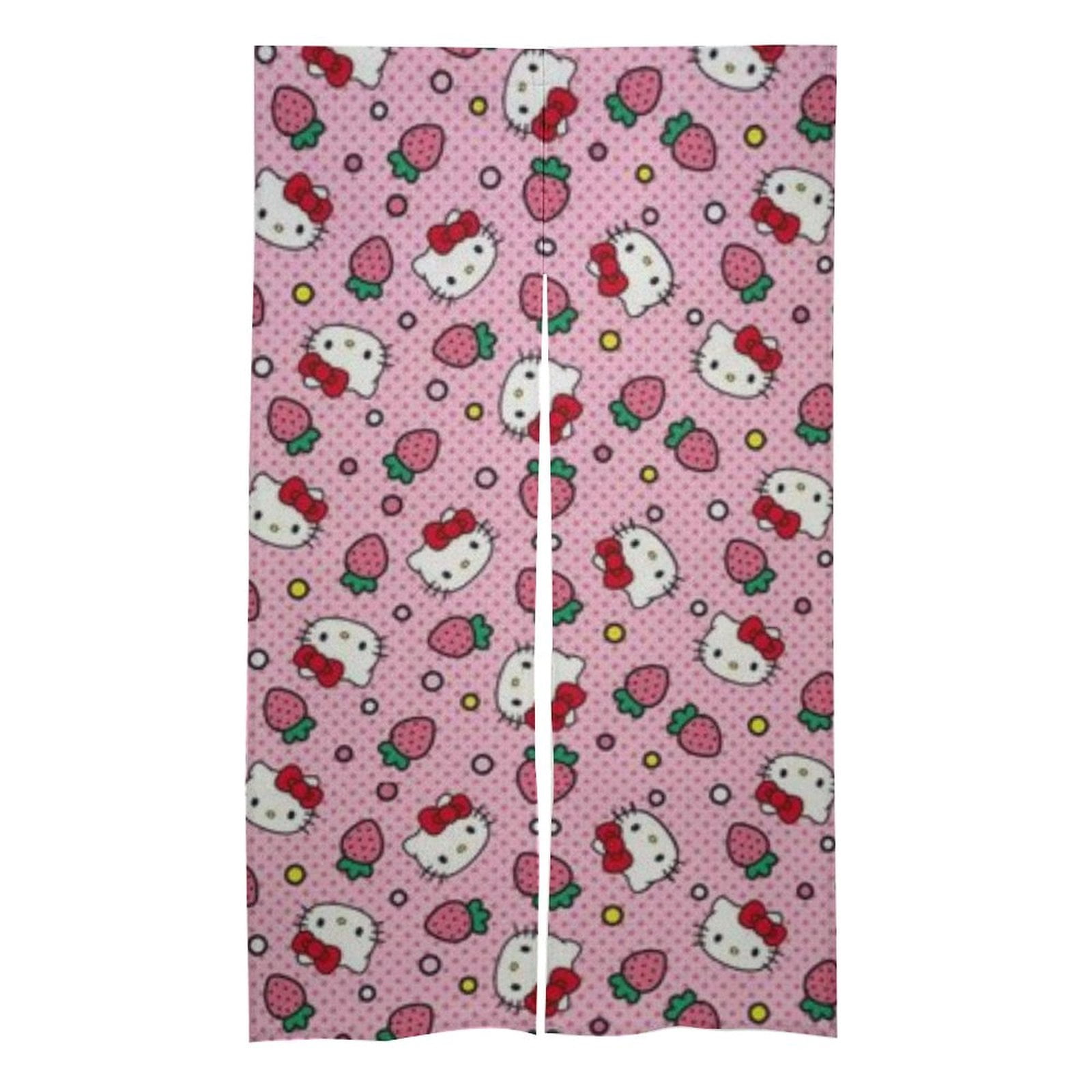 Cartoon Hello Kitty door curtain cute Hello Kitty partition curtain ...