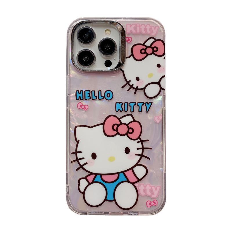 Cartoon Hello Kitty double-sided laminated 13 Apple iPhone15promax ...