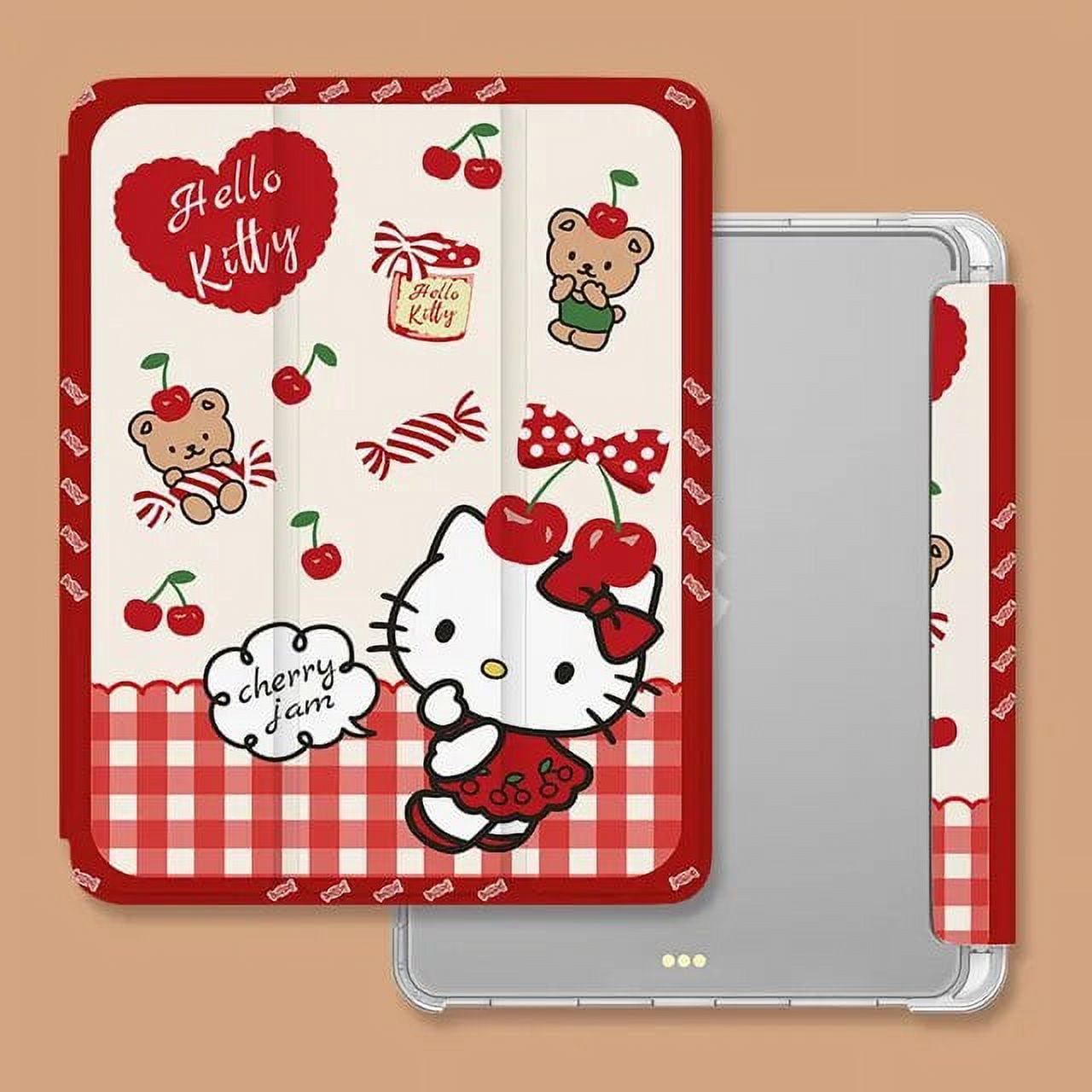 Cartoon Hello Kitty iPad Case for IPad 7th 8th 9th Generation 10.2 Inch ...