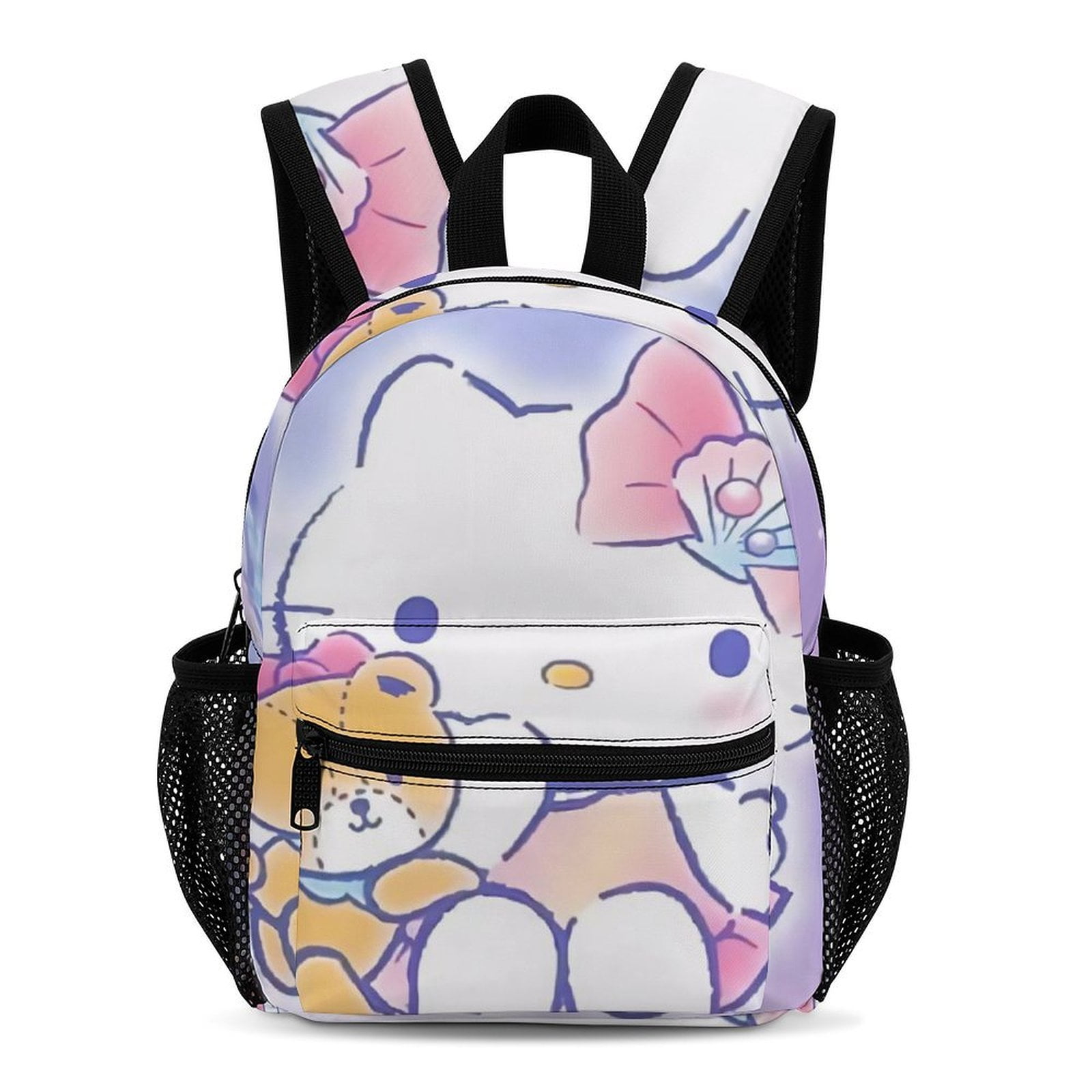 Cartoon Hello-kitty Backpack Lightweight Small Durable Casual Travel ...