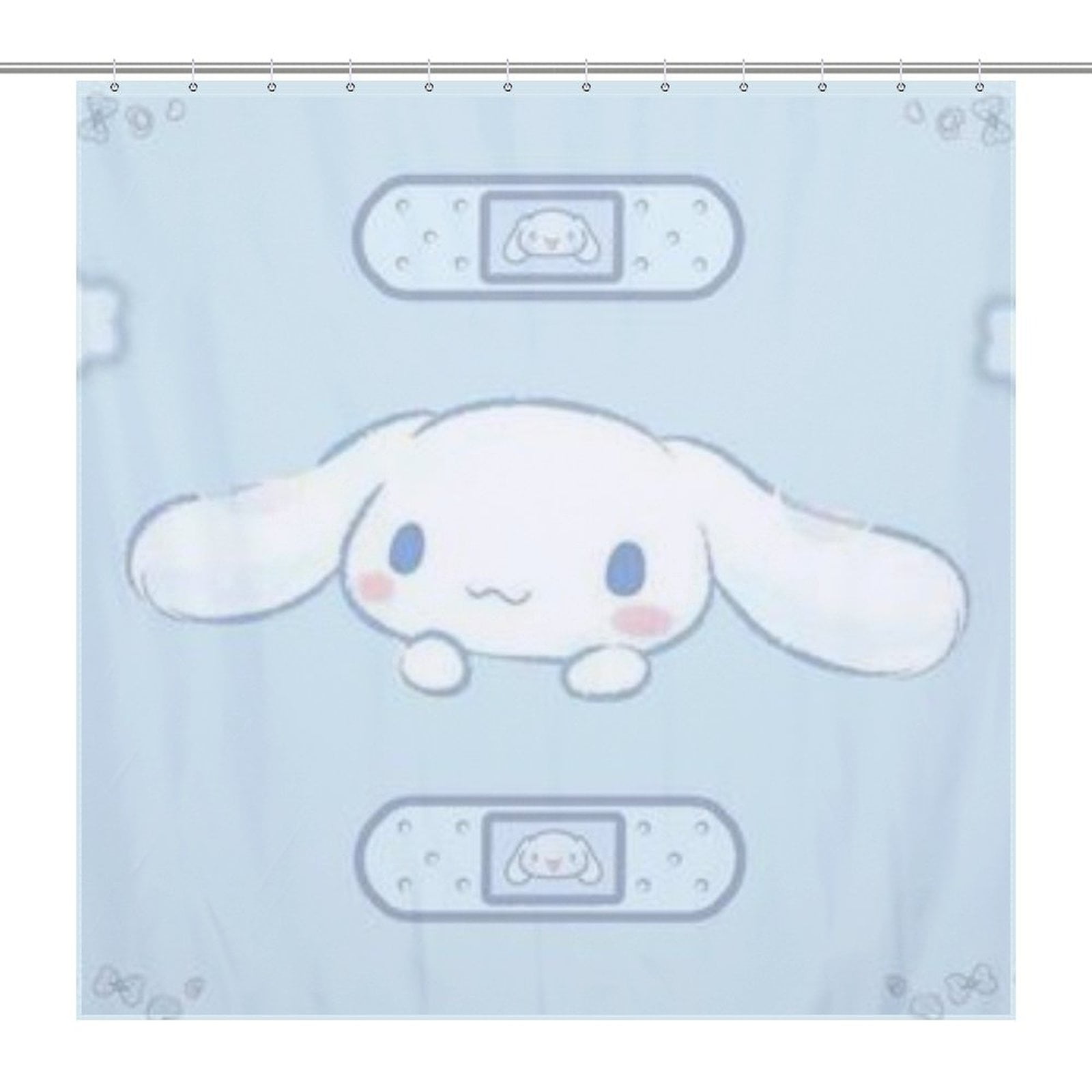 Cartoon HelloKitty Shower Curtain Room Dividers Cute Water Proof Ombre ...