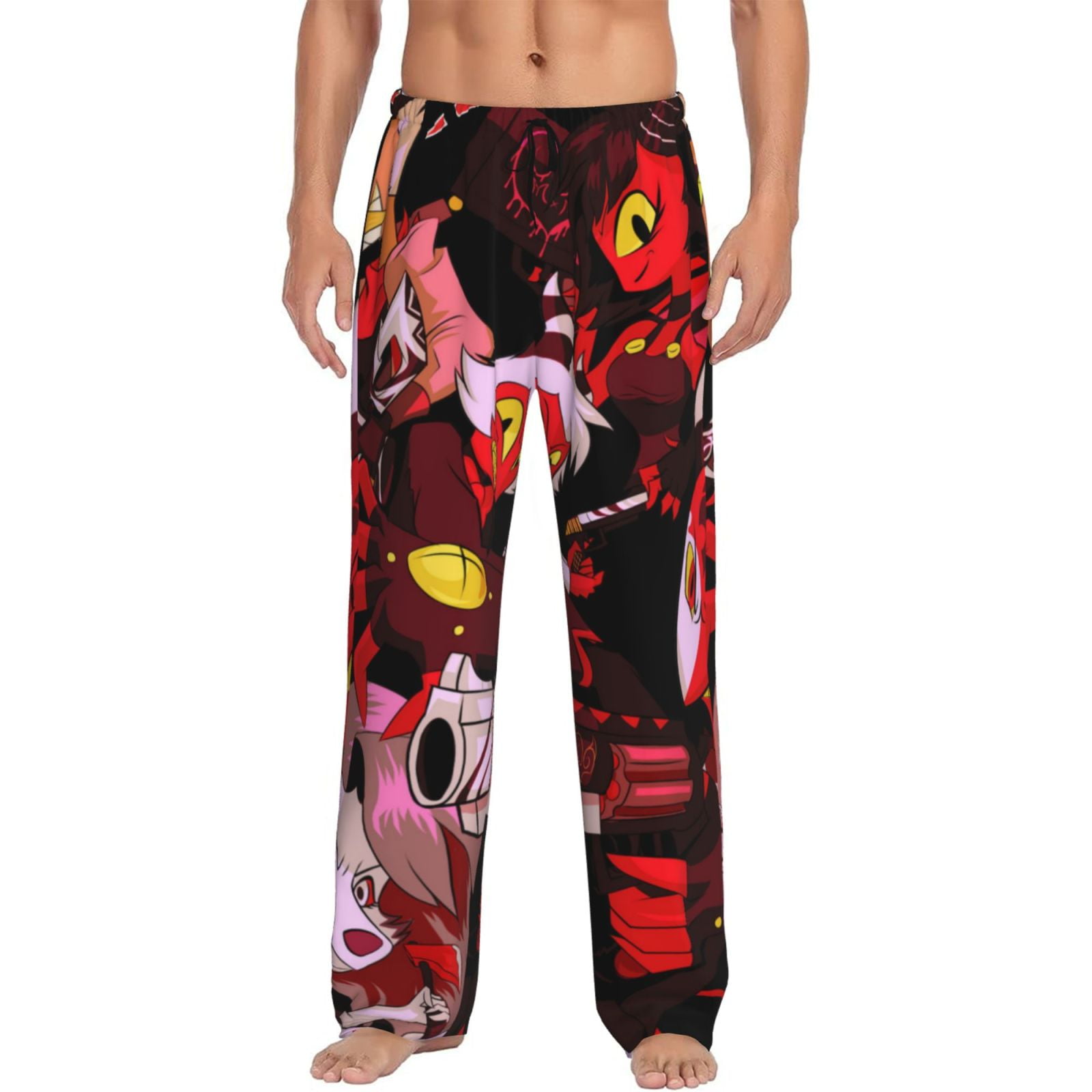 Cartoon Helluva Boss Men's Pajama Pants Fashion Cozy Daily Lounge ...