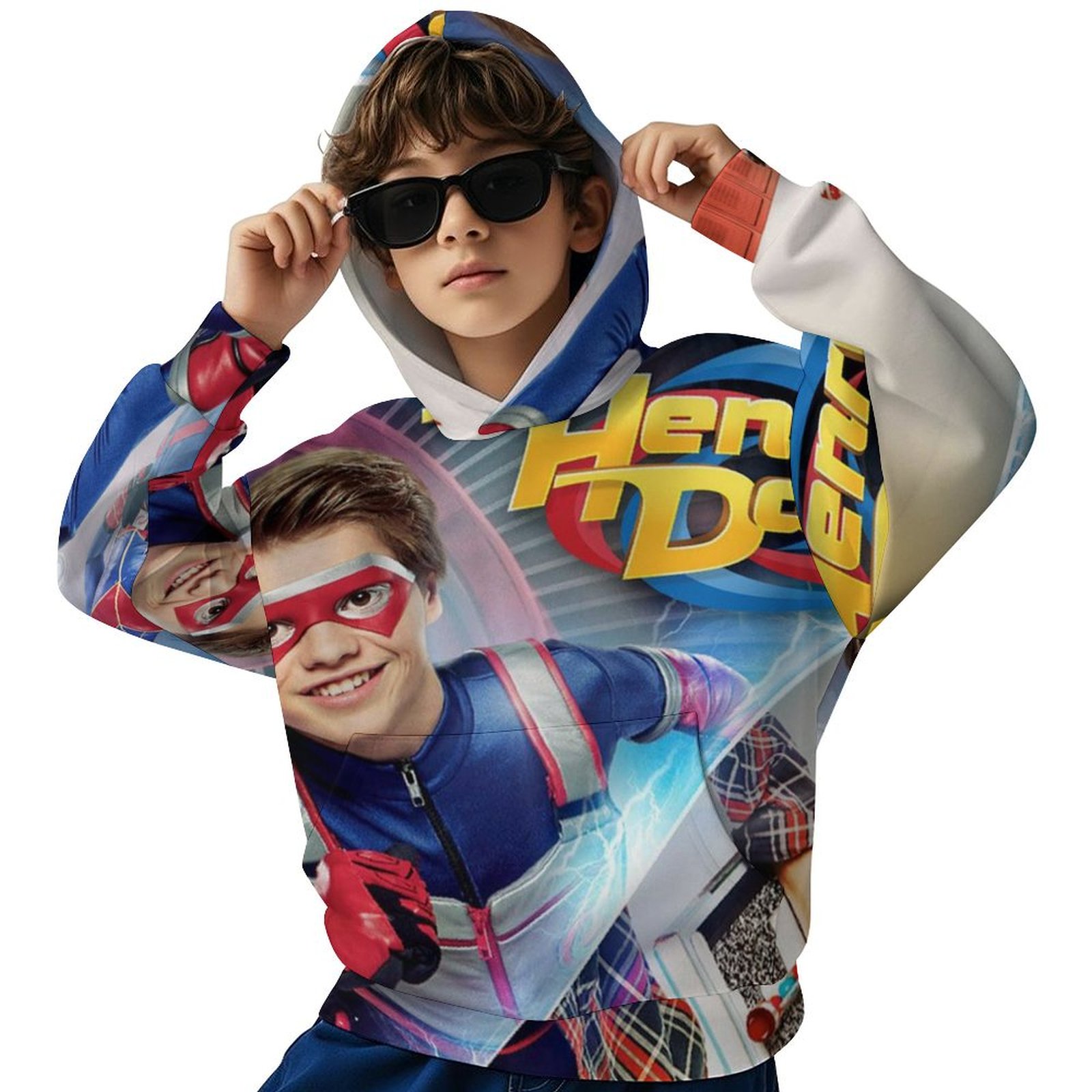 Cartoon Henry Danger Children's Sweatshirt Hoodies Daily Kids Pullover ...