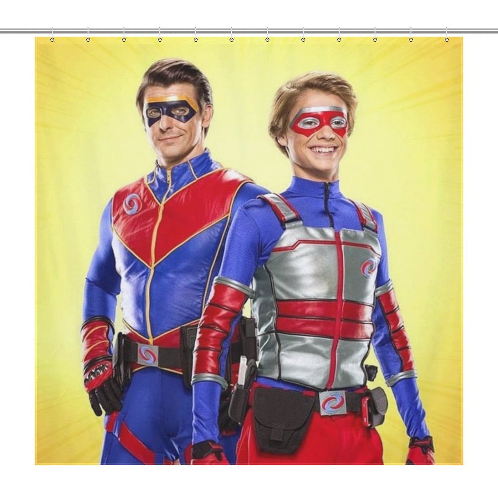 Cartoon Henry Danger Shower Curtain Decor Bath Curtain Waterproof ...