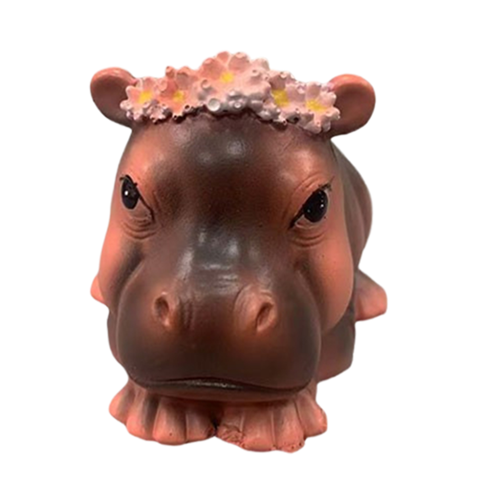 Cartoon Hippo Figurine,Small Cute Hippo Toy Statue,Small Toy Statue ...