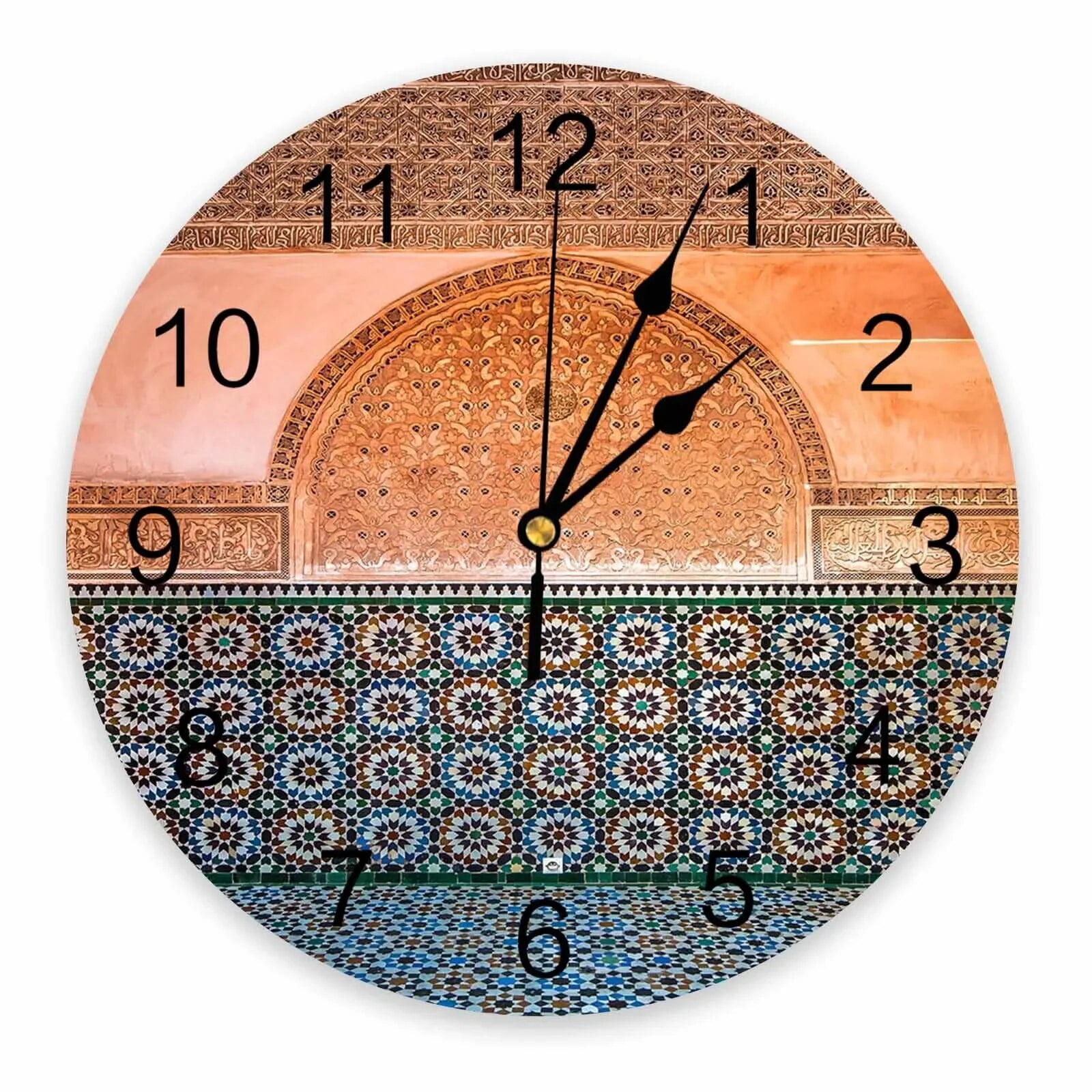 Cartoon Hot Air Balloon Vintage Decorative Round Wall Clock Custom ...