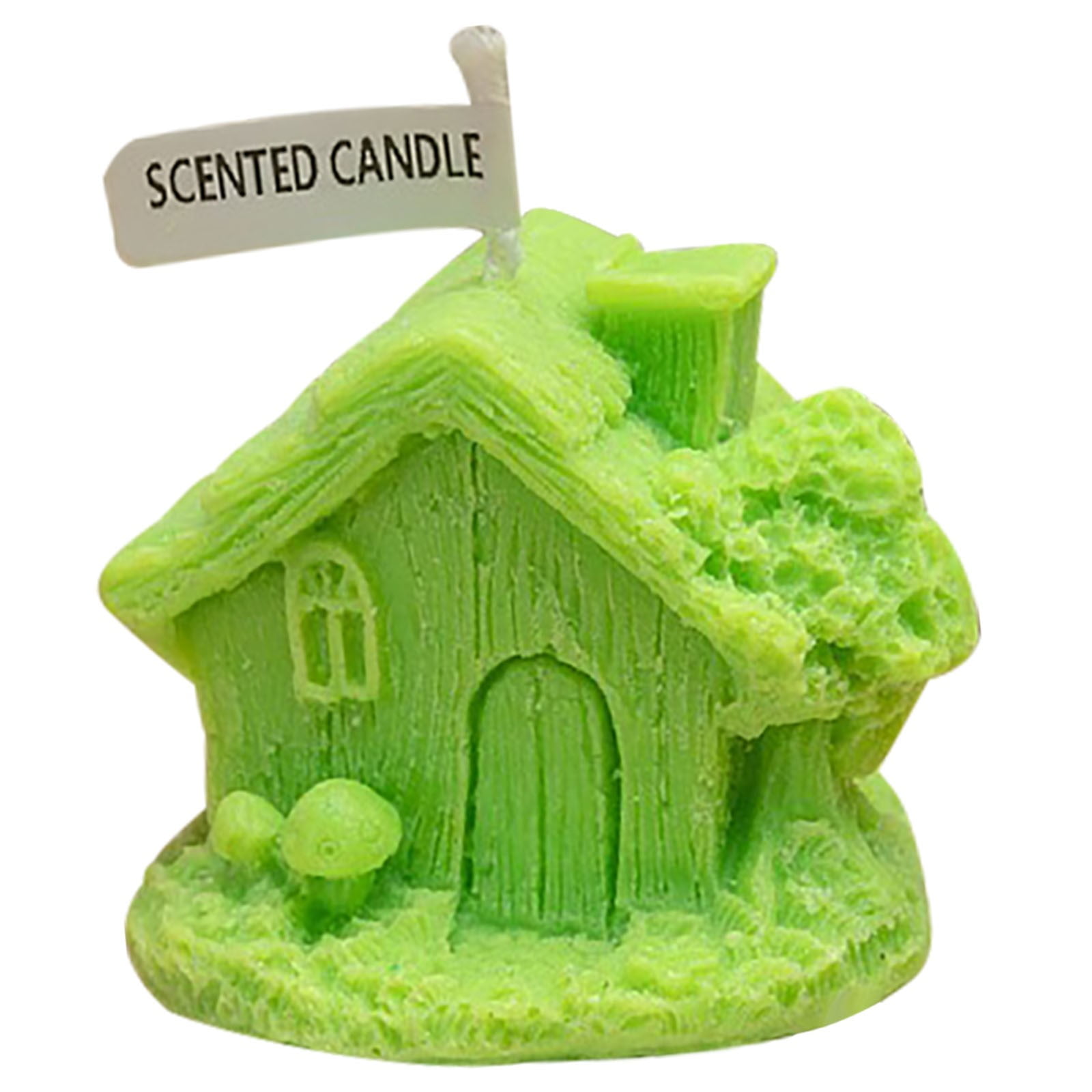 Cartoon House Shaped Scented Candle Funny Gift for Kids,Fairy Tale Log ...