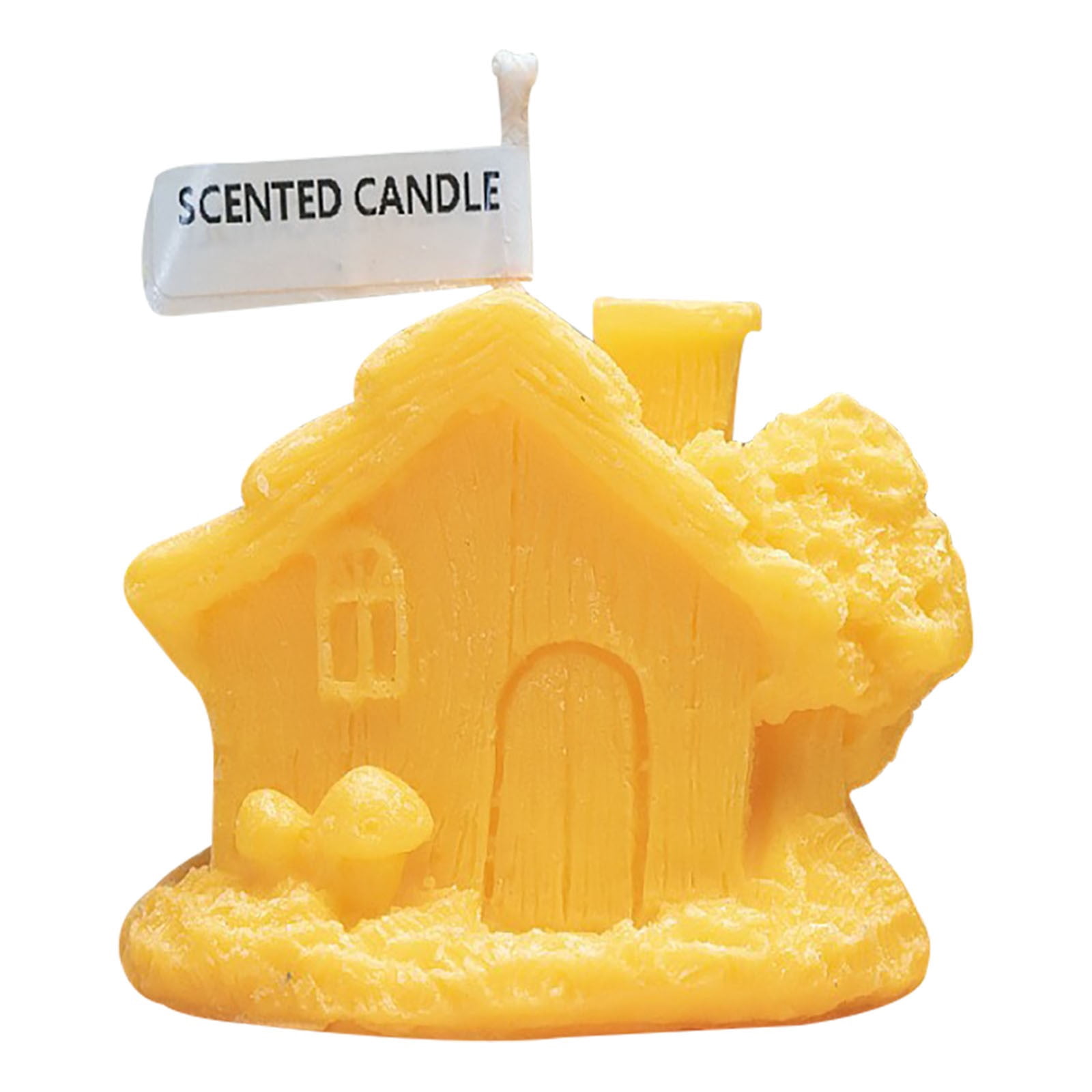 Cartoon House Shaped Scented Candle Funny Gift for Kids,Fairy Tale Log ...